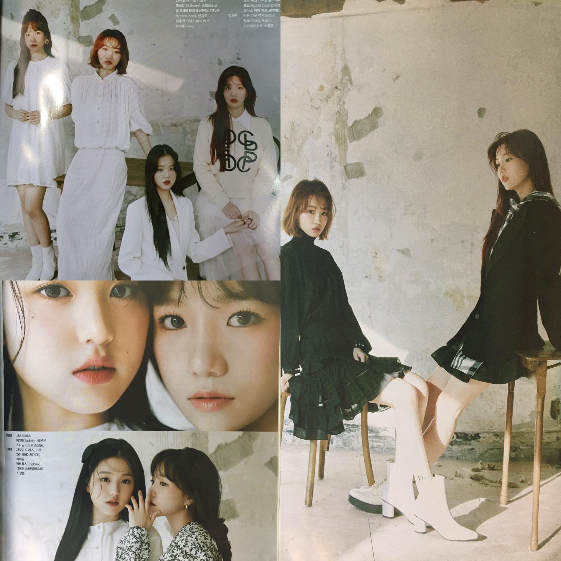 200421 IZ*ONE Jo YuRi, Jang Wonyoung, Kim Chaewon, And Kwon Eunbi X Marie Claire | Scrolller