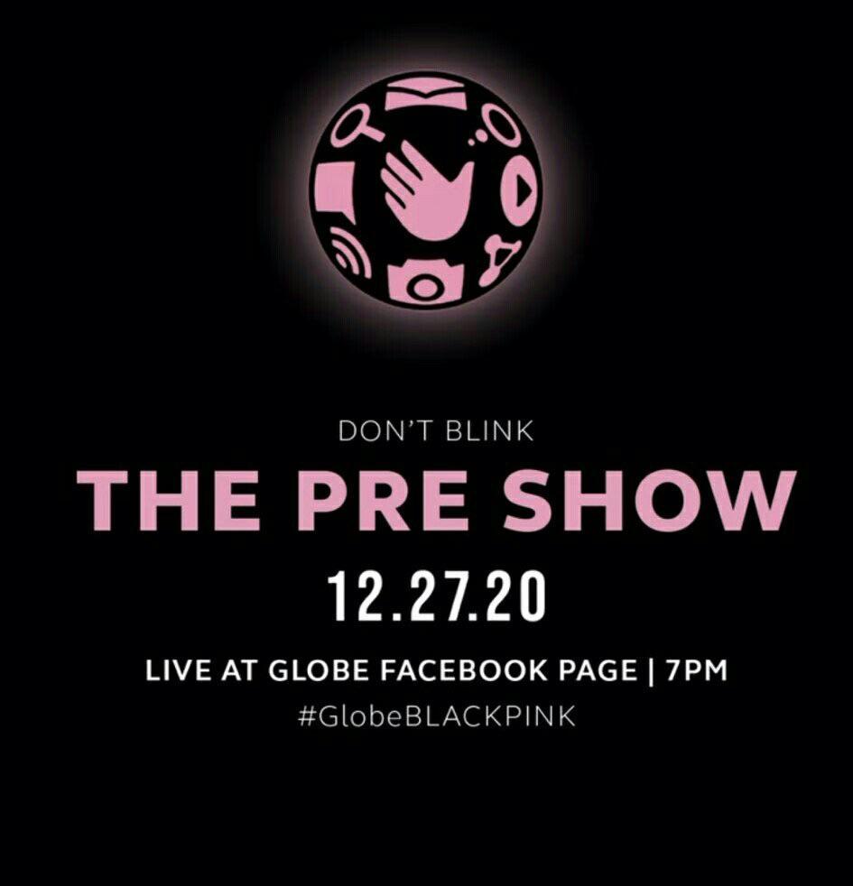 201223 Globe (PH) teaser for Blackpink - The Pre Show | Scrolller