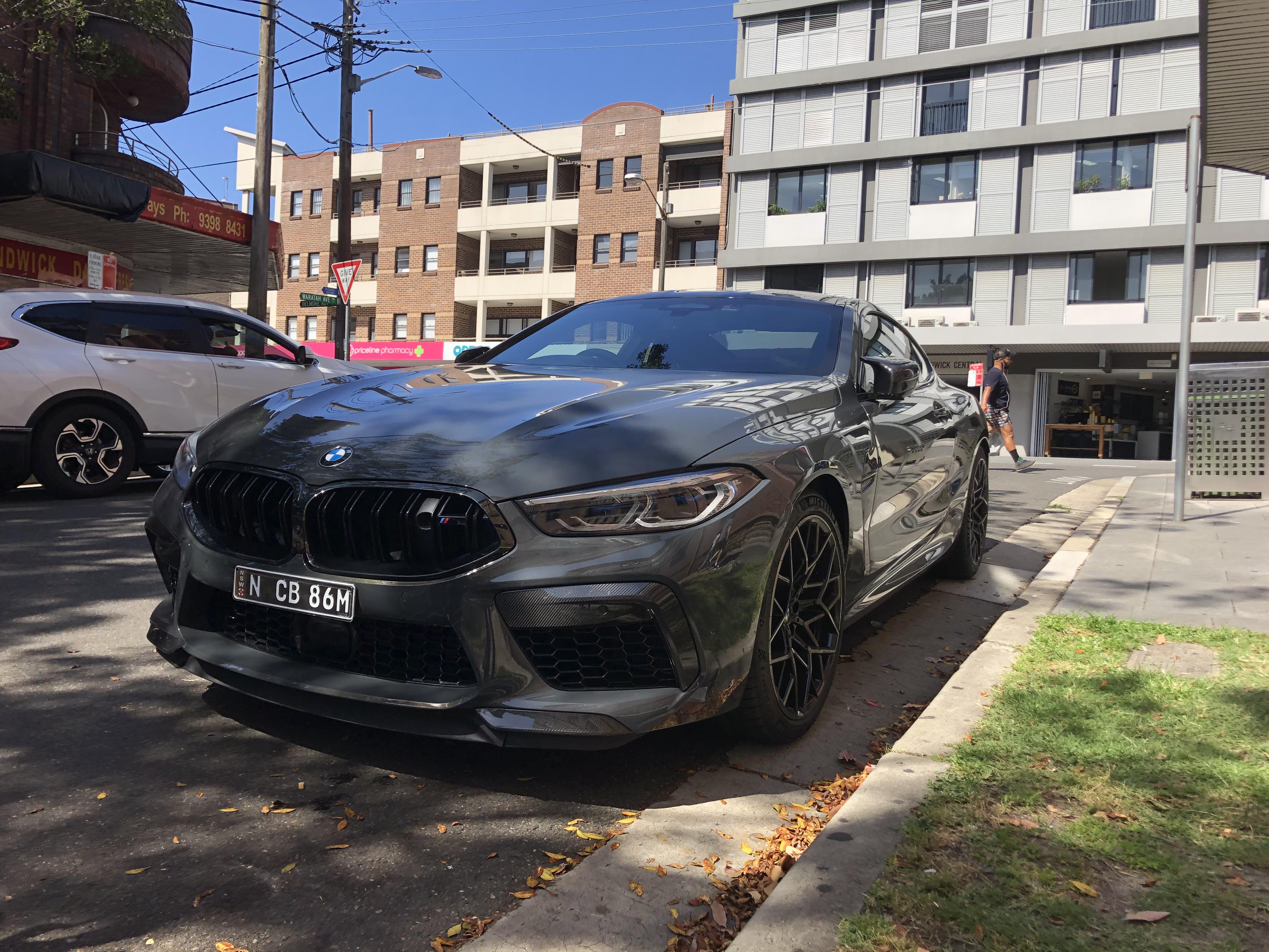 2020 BMW M8 Competition spotted near my gym in Sydney, Australia | Scrolller