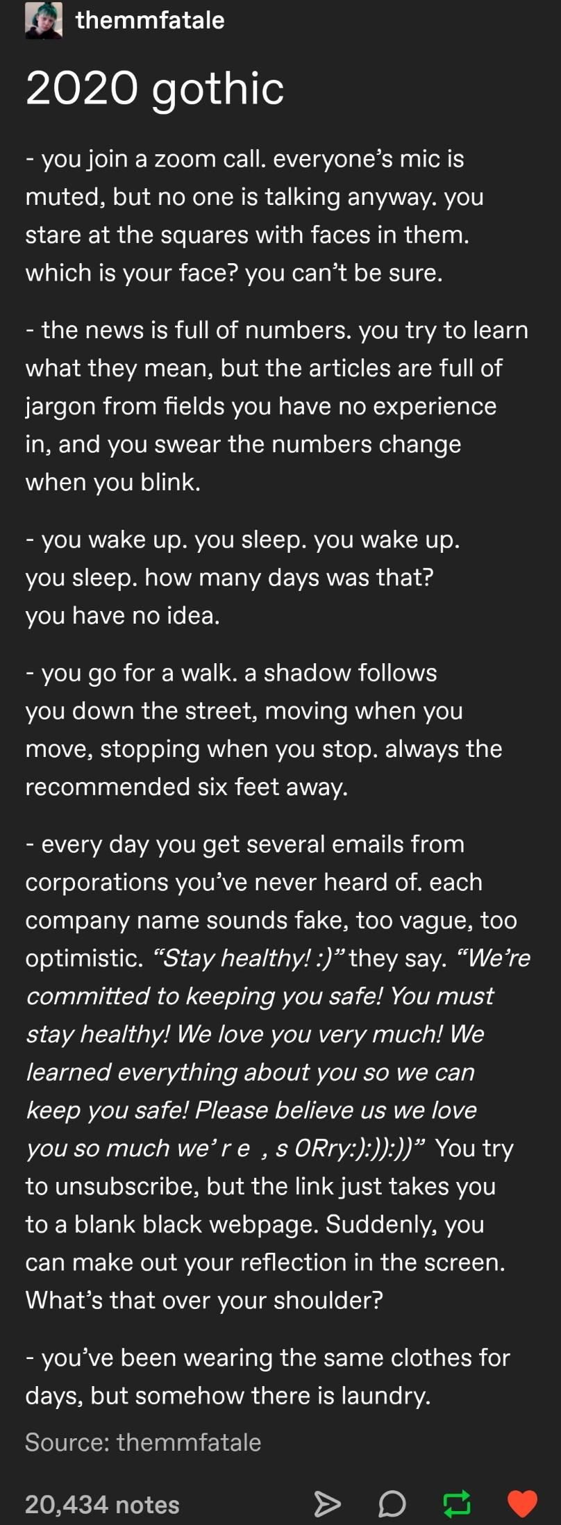 2020 gothic | Scrolller