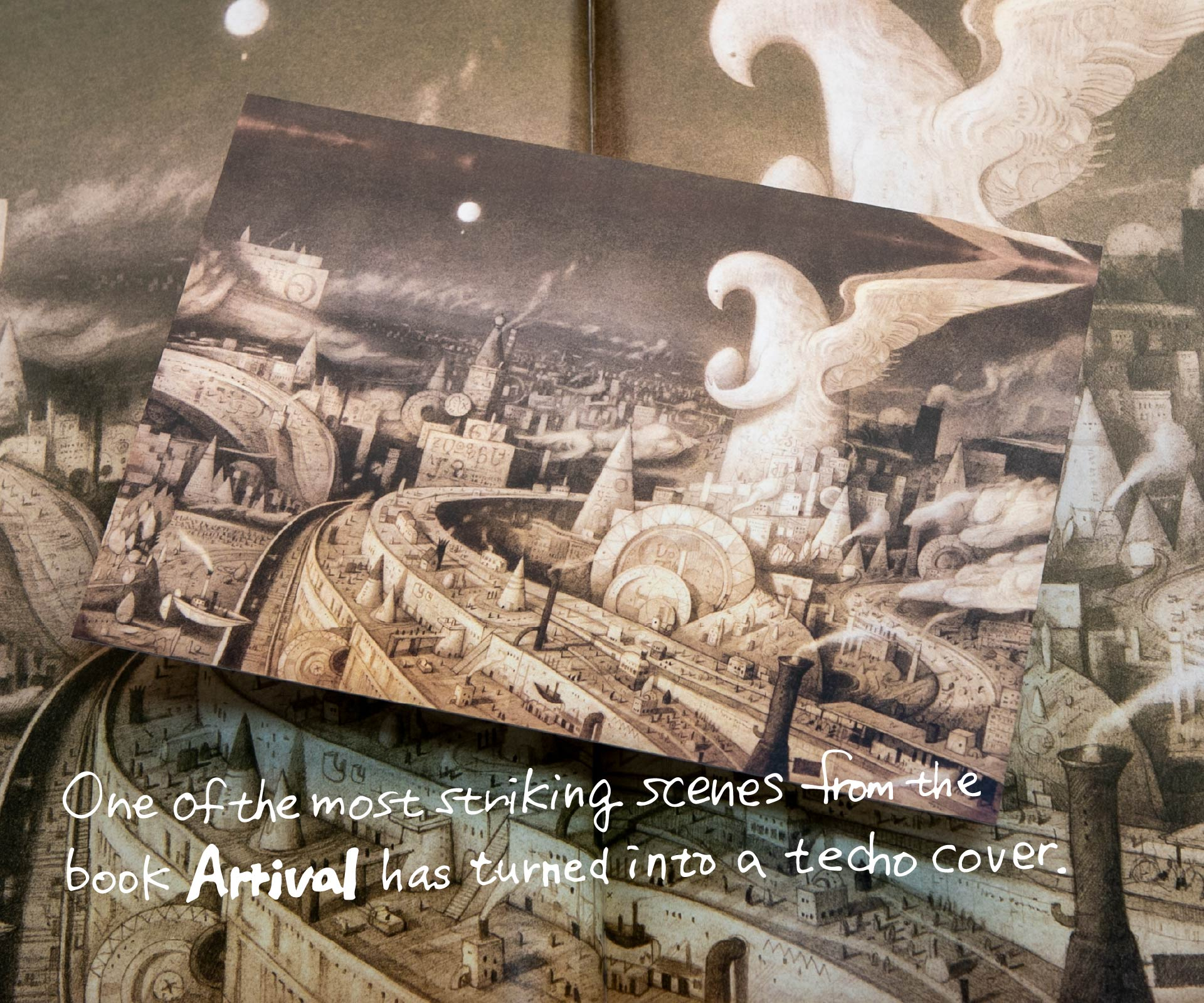 2021 LINEUP: Shaun Tan's artwork from his graphic novel The Arrival to ...