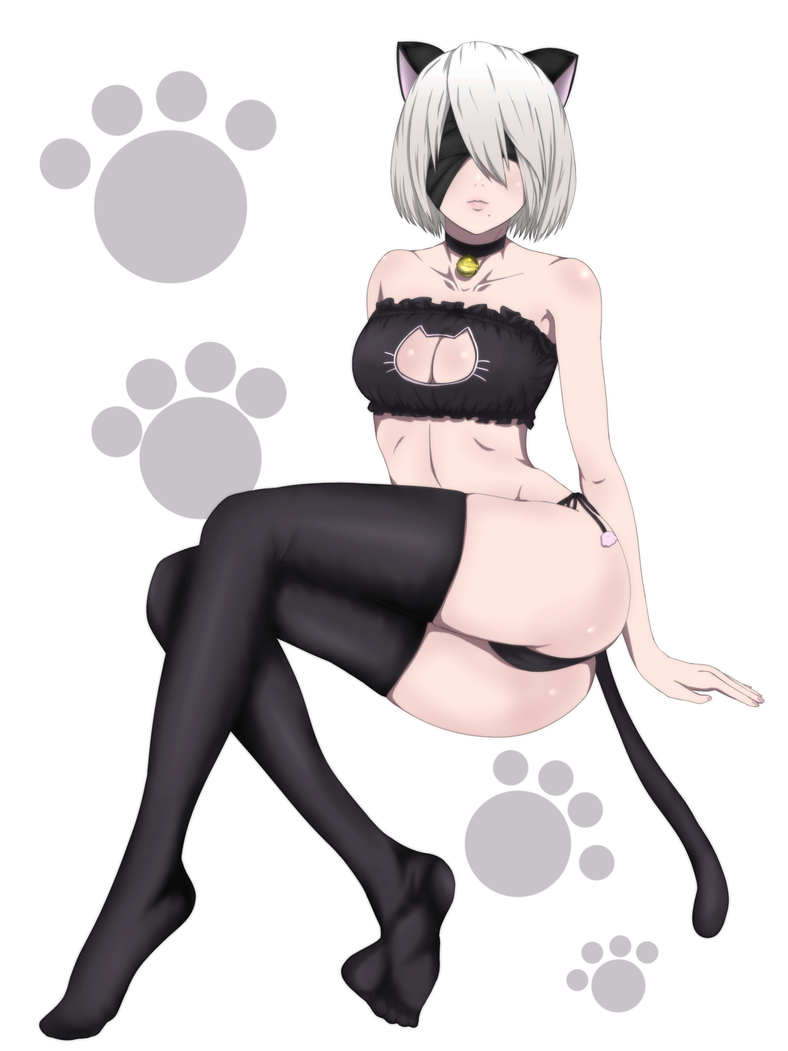 2B model: Neko [Nier Automata] | Scrolller