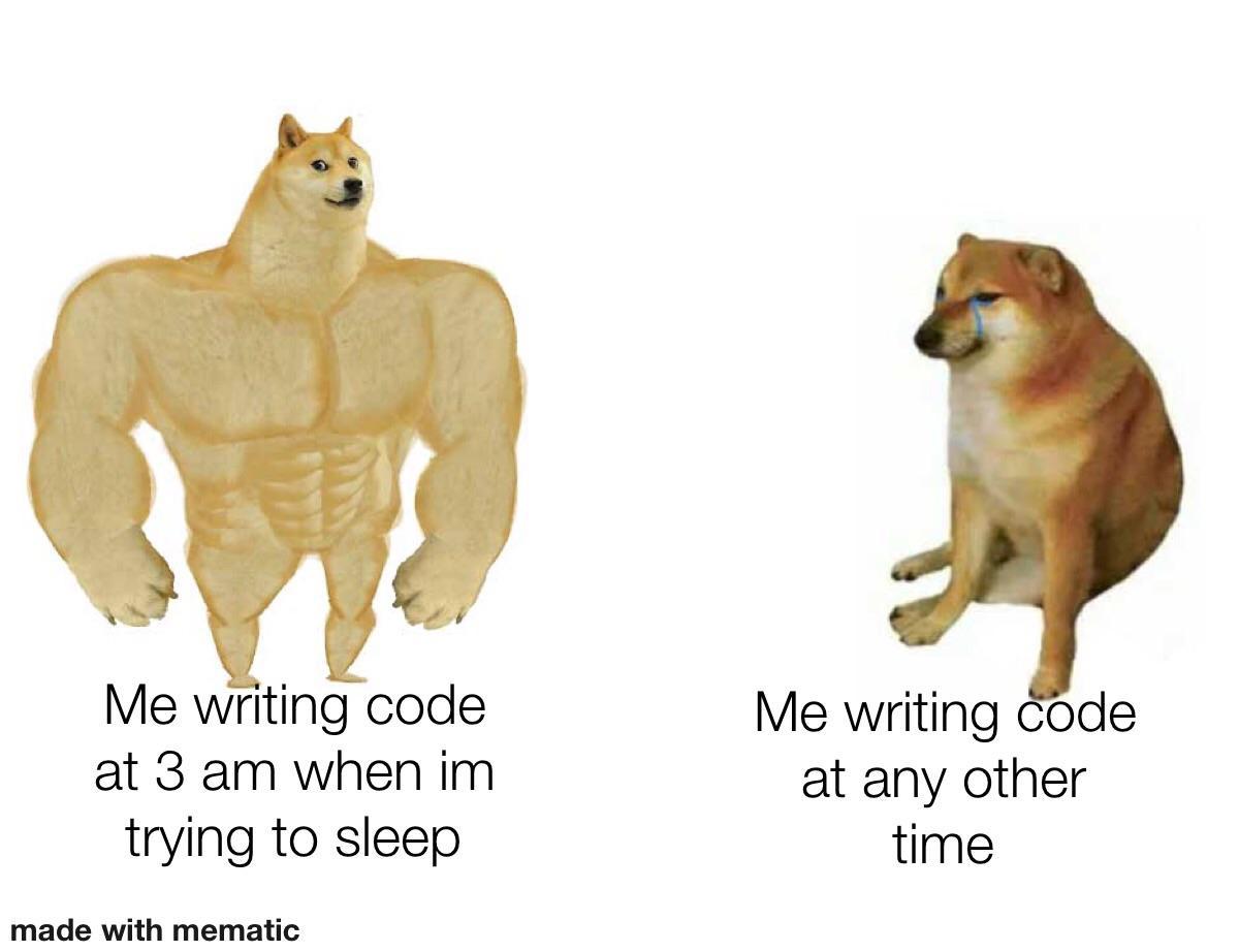 3 am code is the best | Scrolller