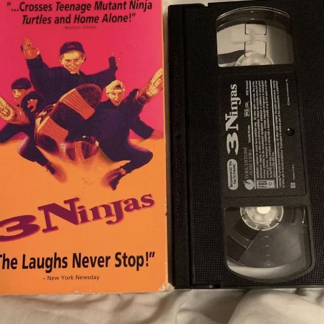 3 Ninjas VHS 92’ | Scrolller