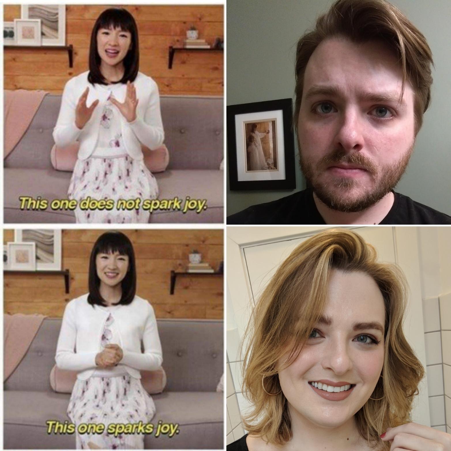 33 MTF, 13 months HRT. Konmari your gender | Scrolller