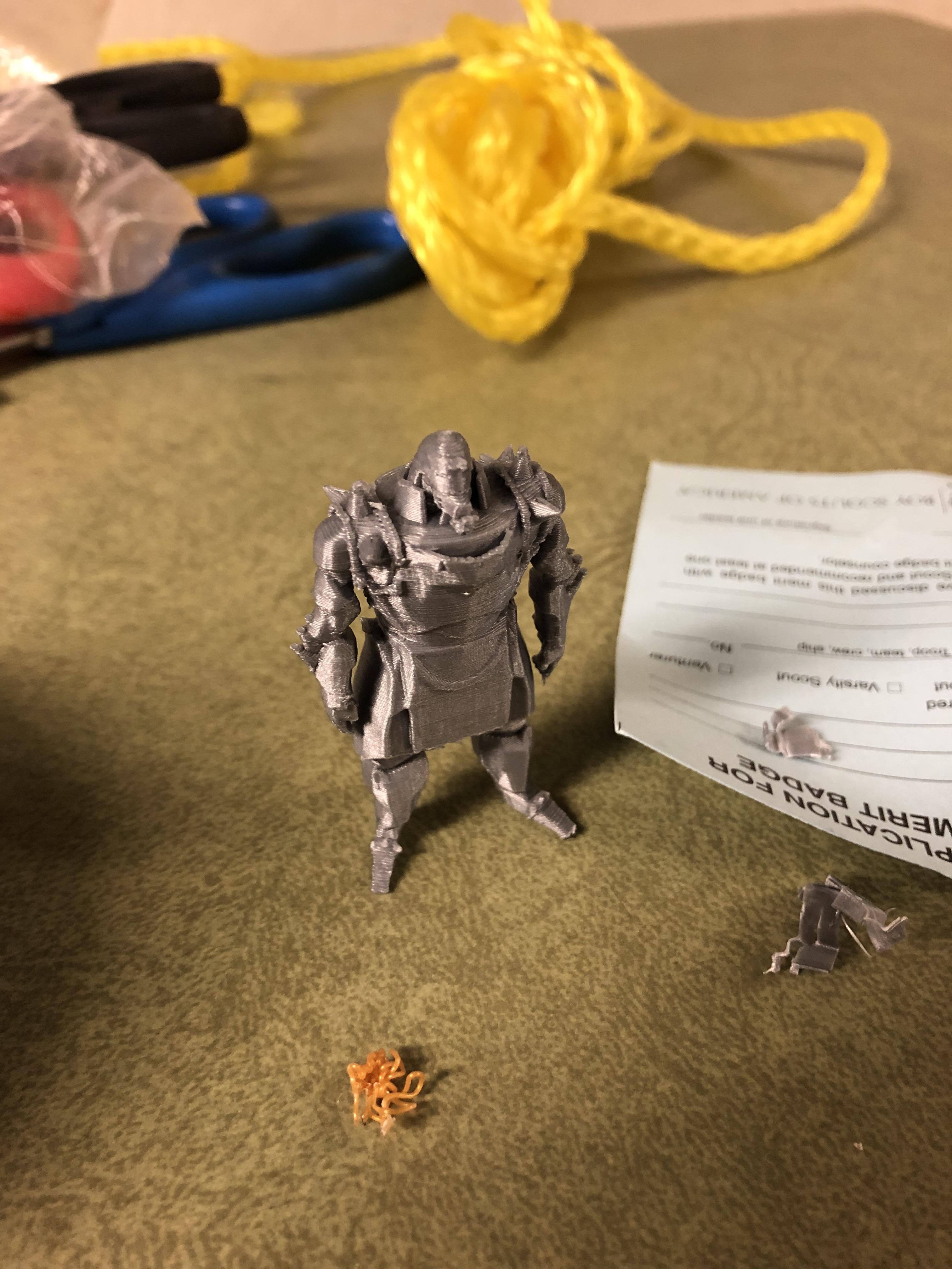 3D Printed Alphonse | Scrolller