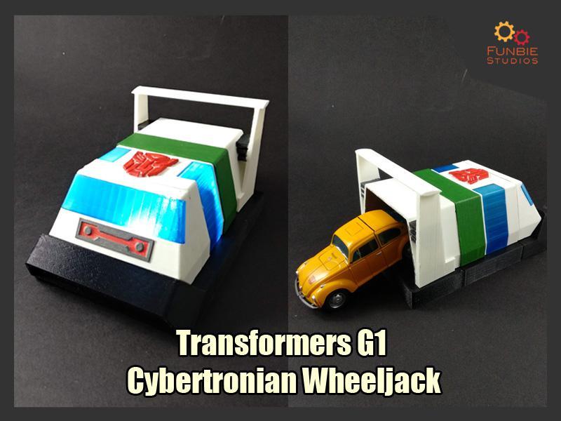 3D Printed G1 Cybertronian Wheeljack! | Scrolller