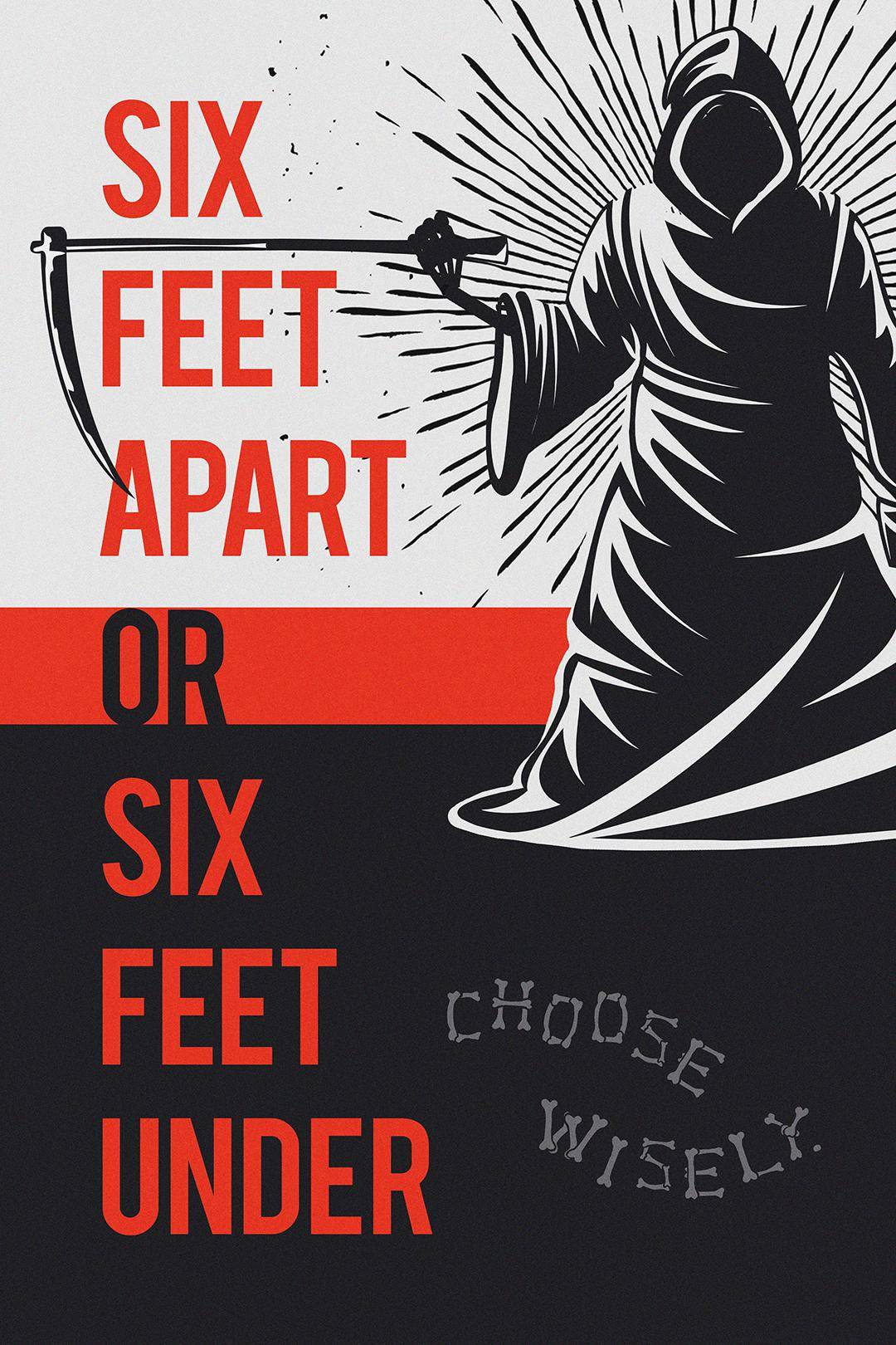 "6 Feet Apart or 6 Feet Under" OC | Scrolller