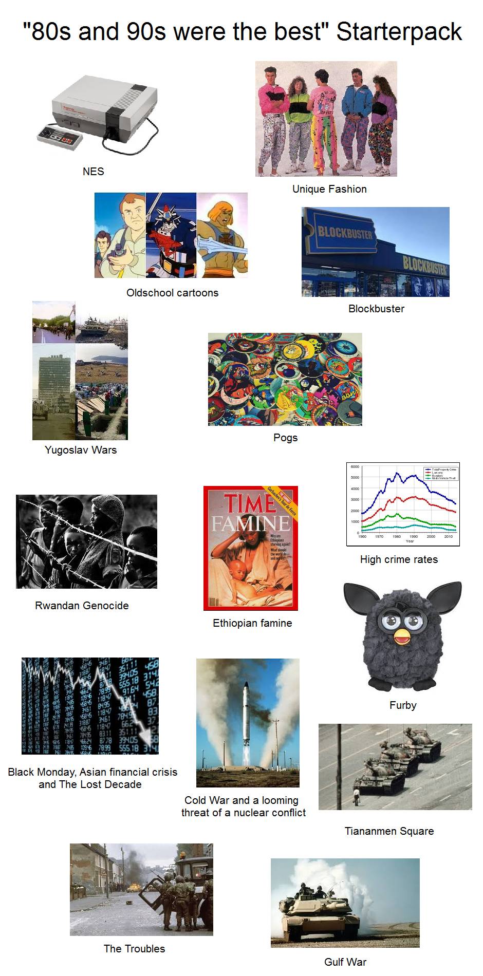 "80s and 90s were the best!" starterpack | Scrolller
