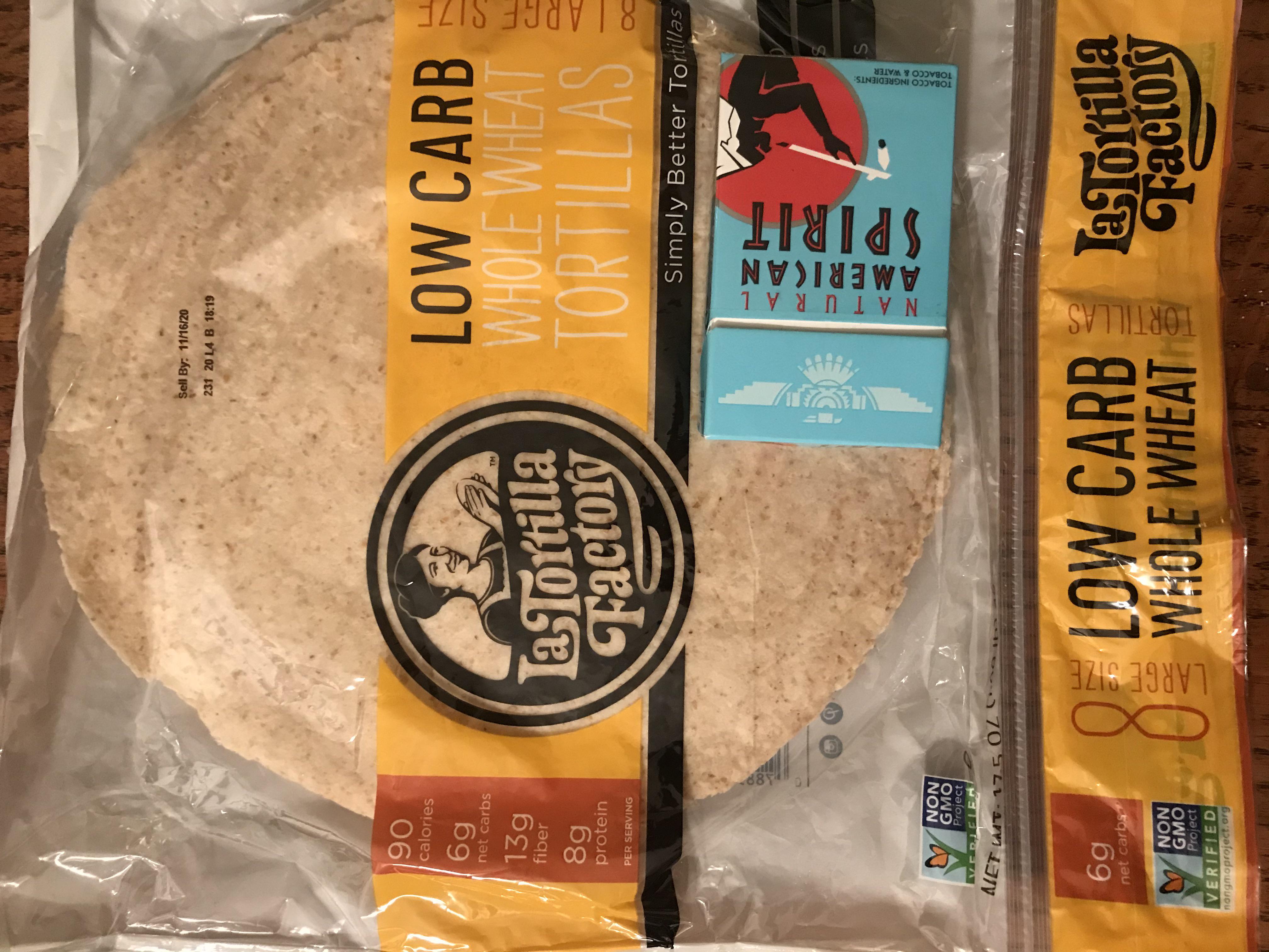 90 cal HUGE tortillas | Scrolller