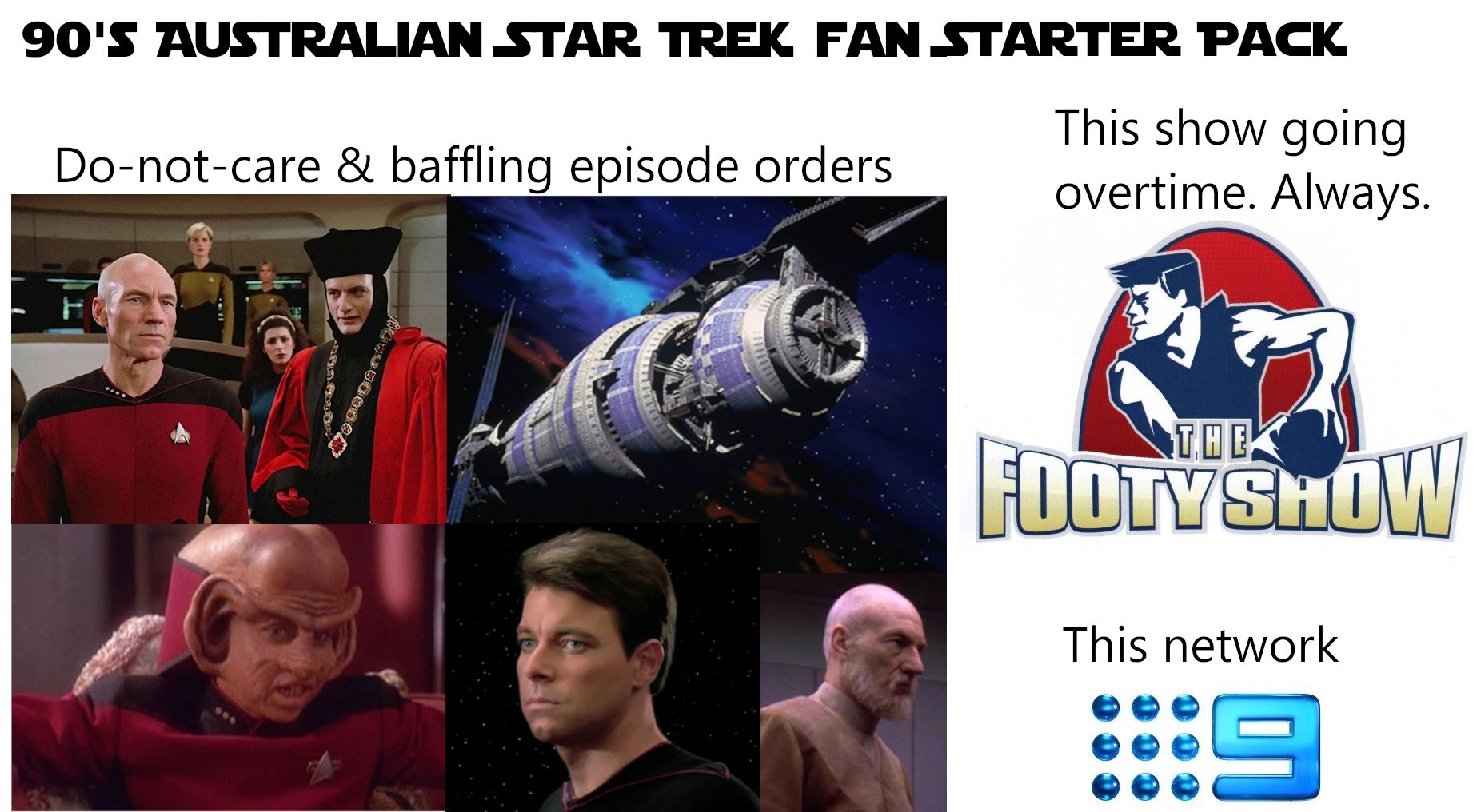 90's Australian Star Trek fan starter pack | Scrolller