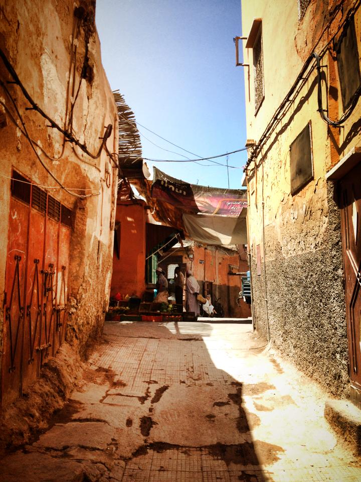 A back alley in Marrakesh, Morocco | Scrolller