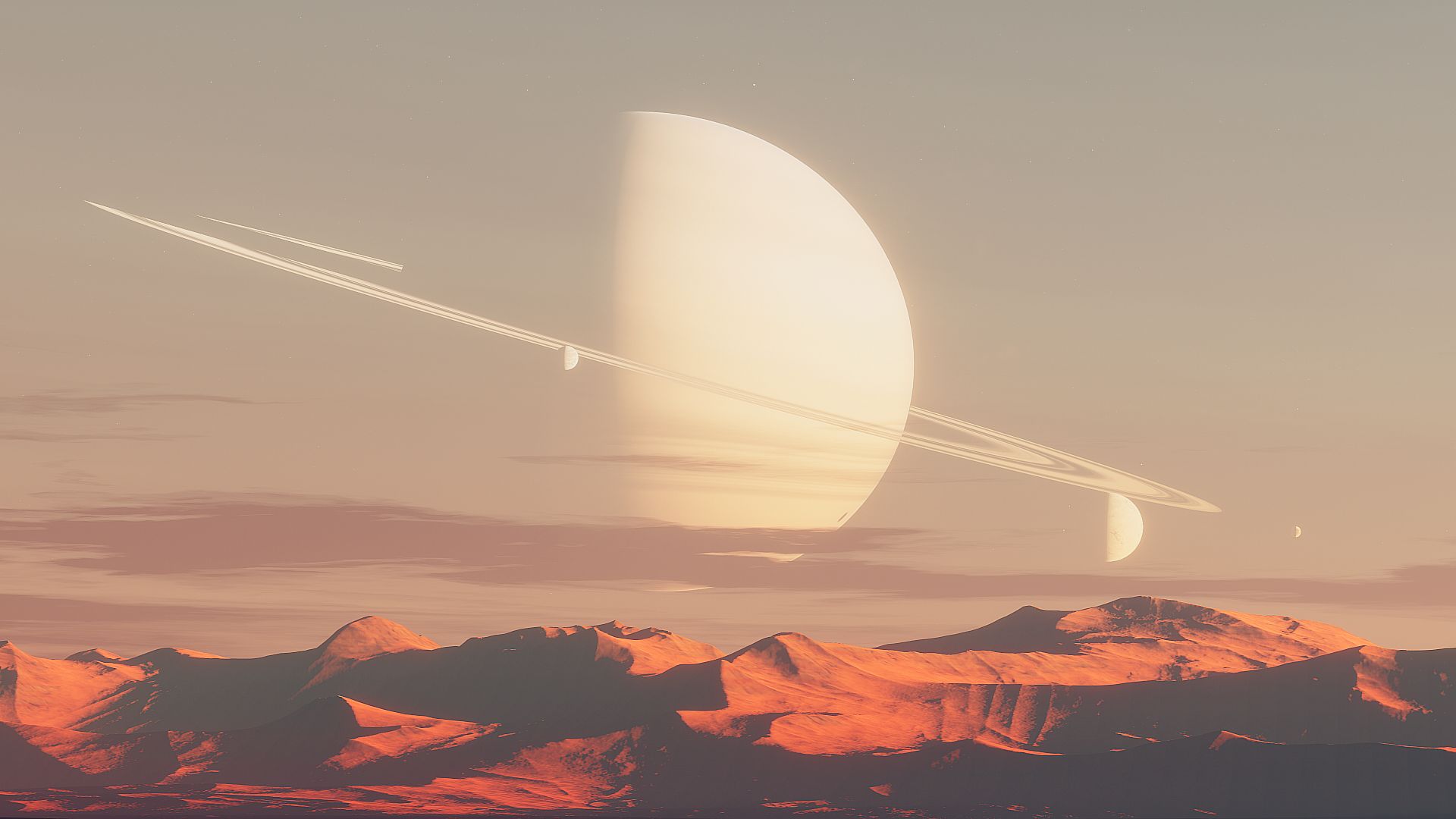 A beautiful planet and mountains | Scrolller