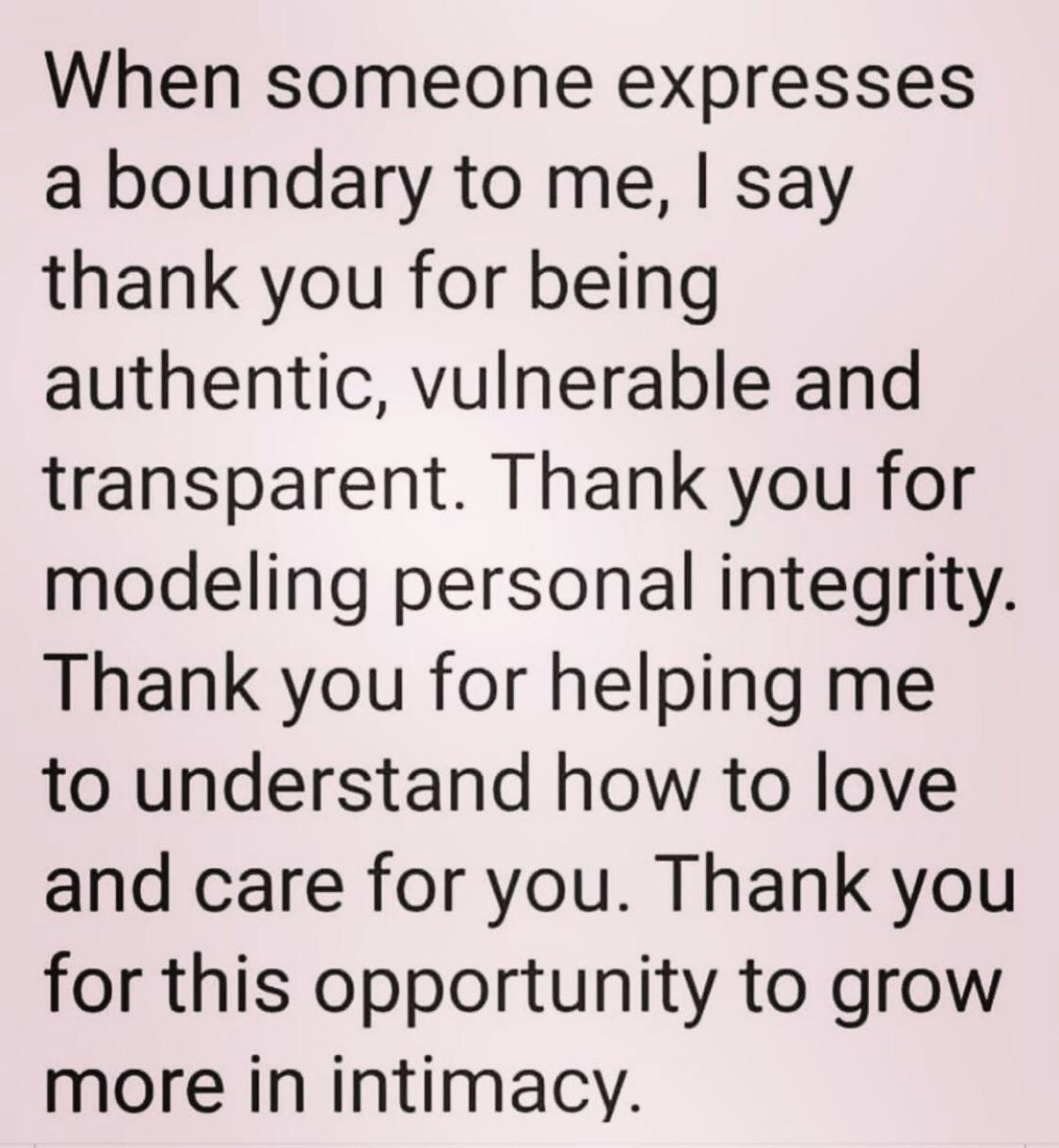 A beautiful way to think about boundaries | Scrolller