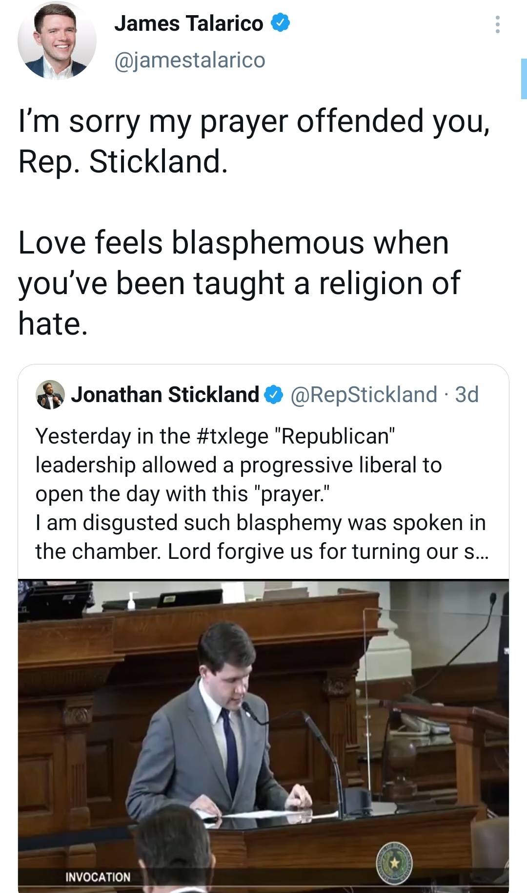 A "blasphemous" prayer | Scrolller