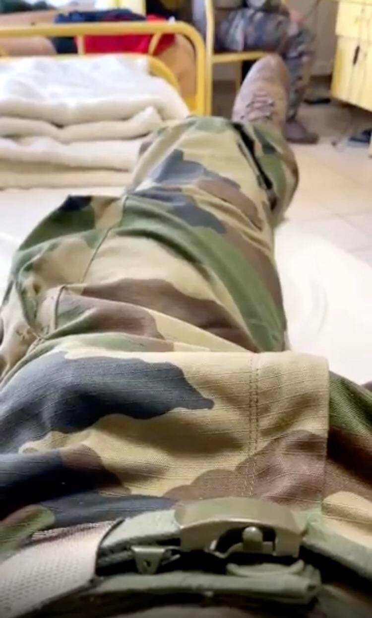 A career military friend who sent me his bulge while he was surrounded by several colleagues has ...