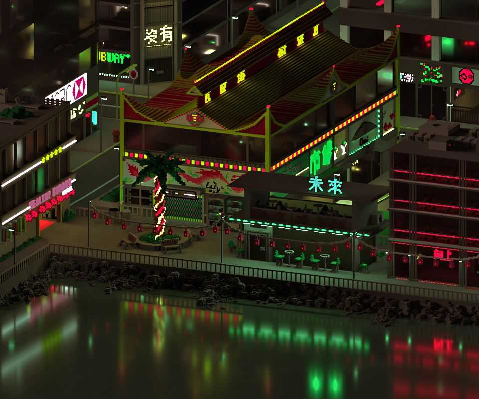 A chinese plaza | Scrolller