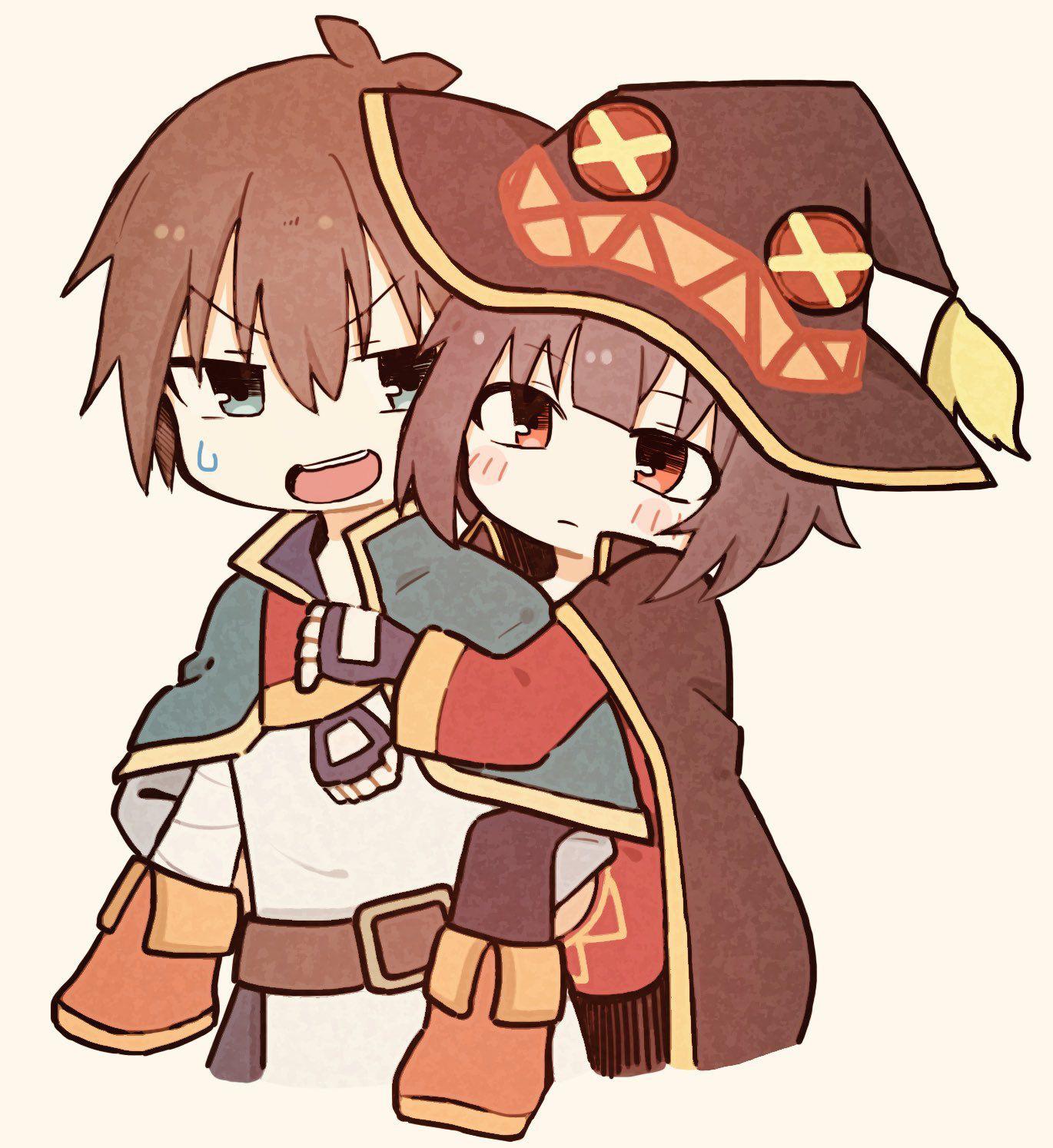 A cute little chibi version of the couple | Scrolller