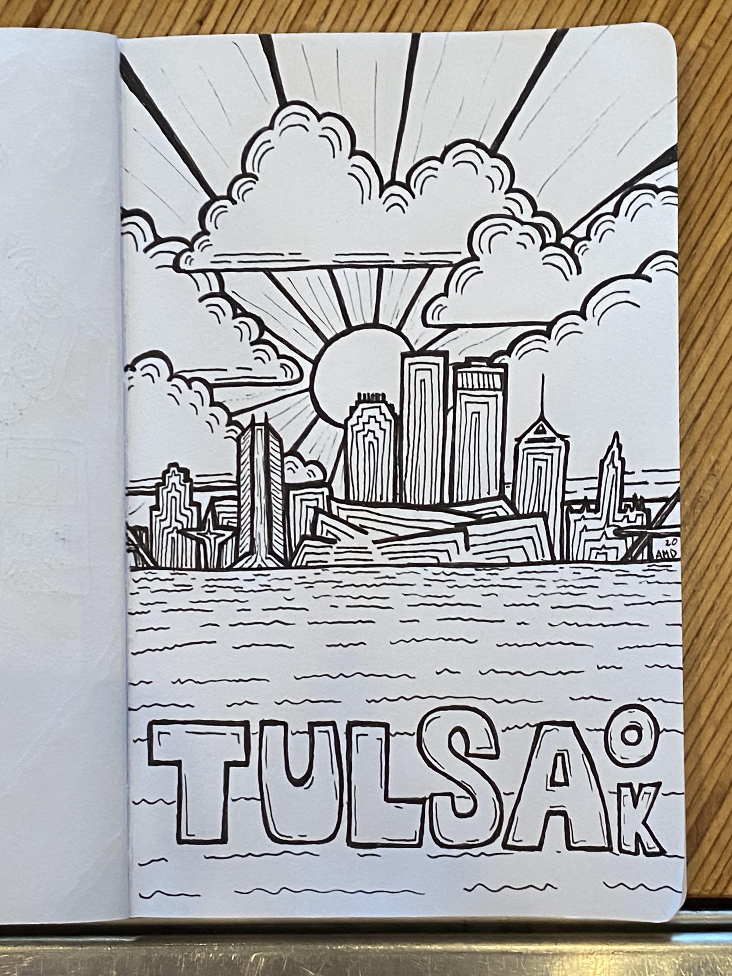 A doodle I did at work today | Scrolller