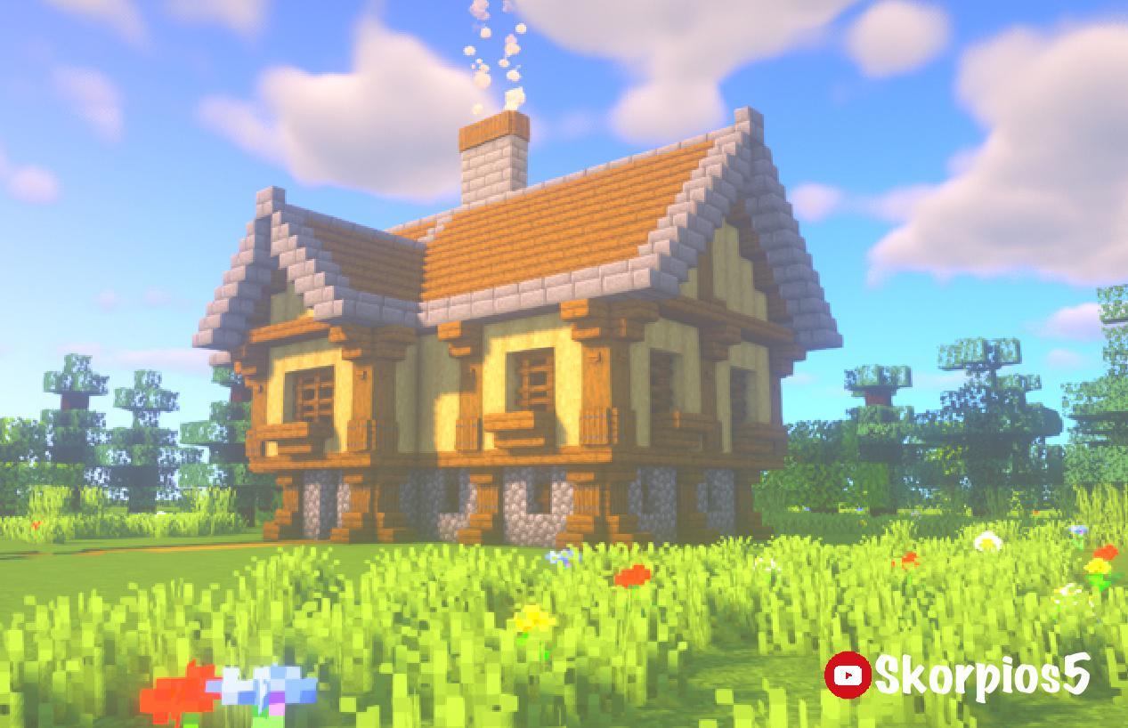 A fantasy Medieval starter house | Scrolller
