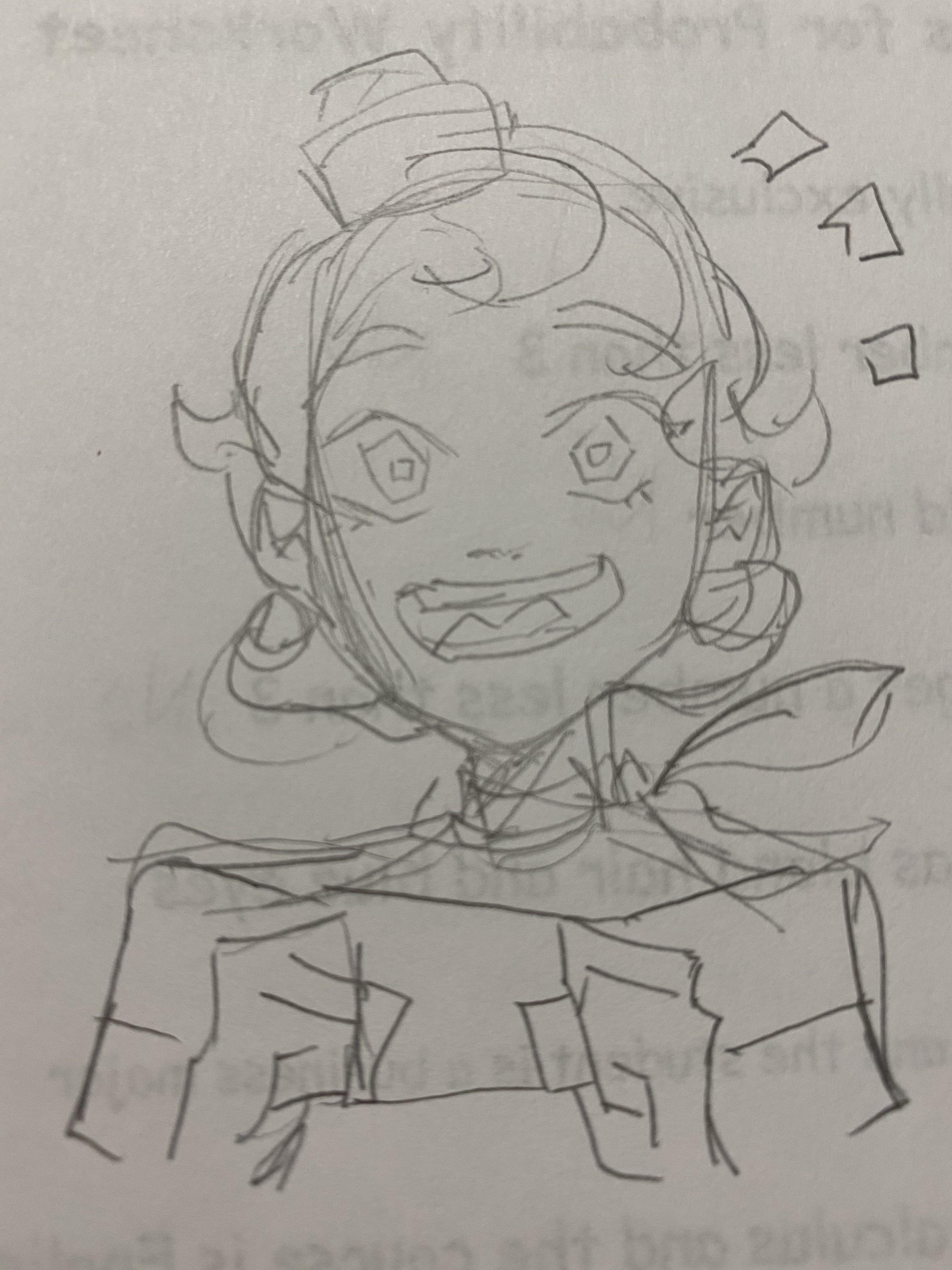 a flapjack doodle 😔👍 | Scrolller