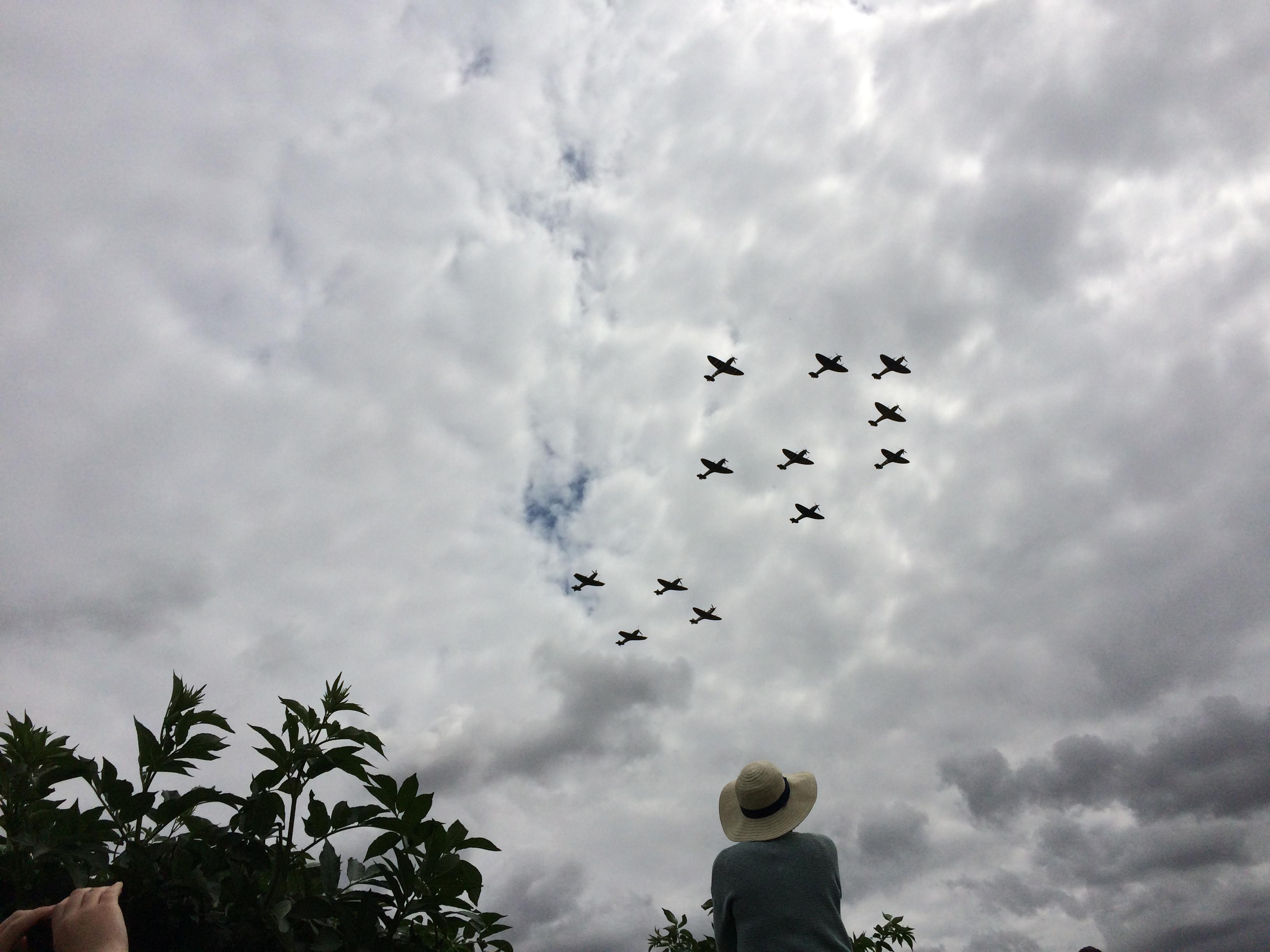A formation of Spitfires | Scrolller