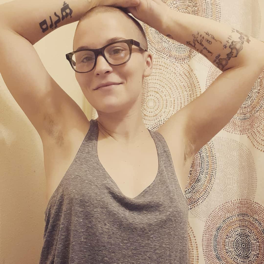 A freshly shaved head feels so good, wish you could rub it! | Scrolller