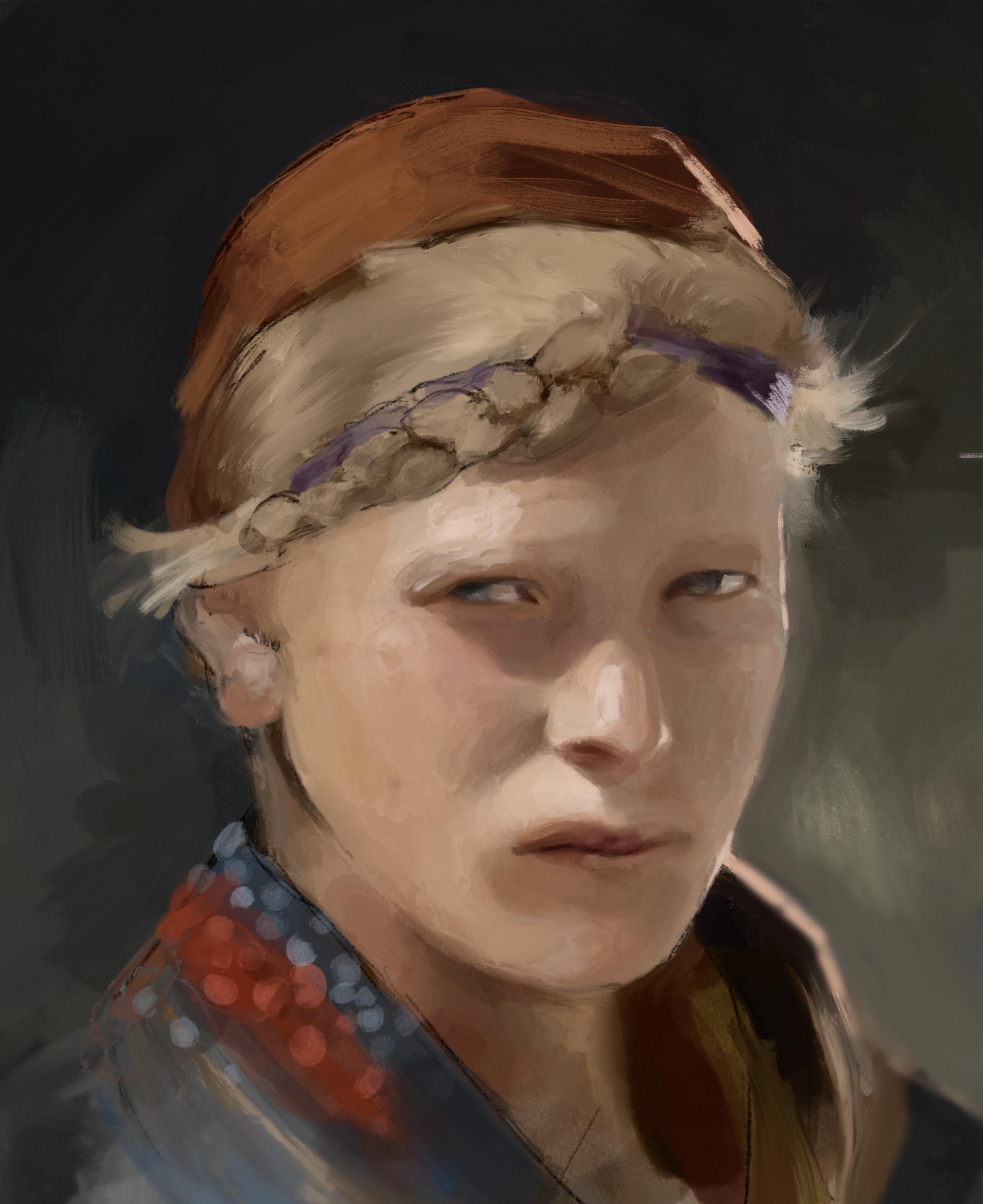 A Girl, Me, Digital, 2020 | Scrolller