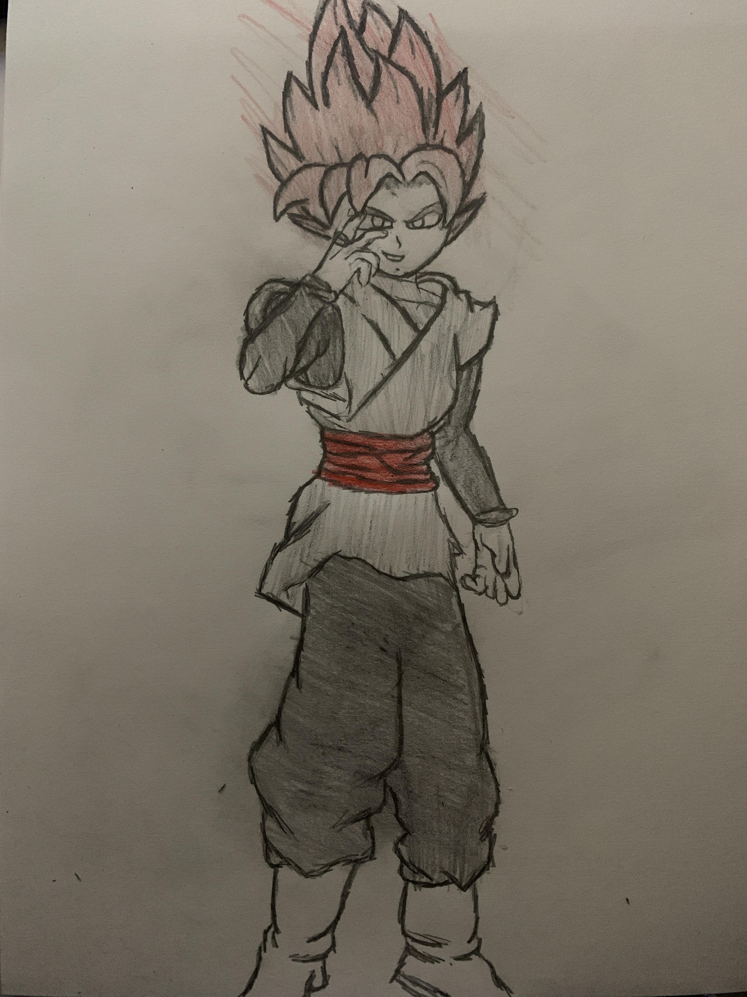 A goku of the black variety | Scrolller