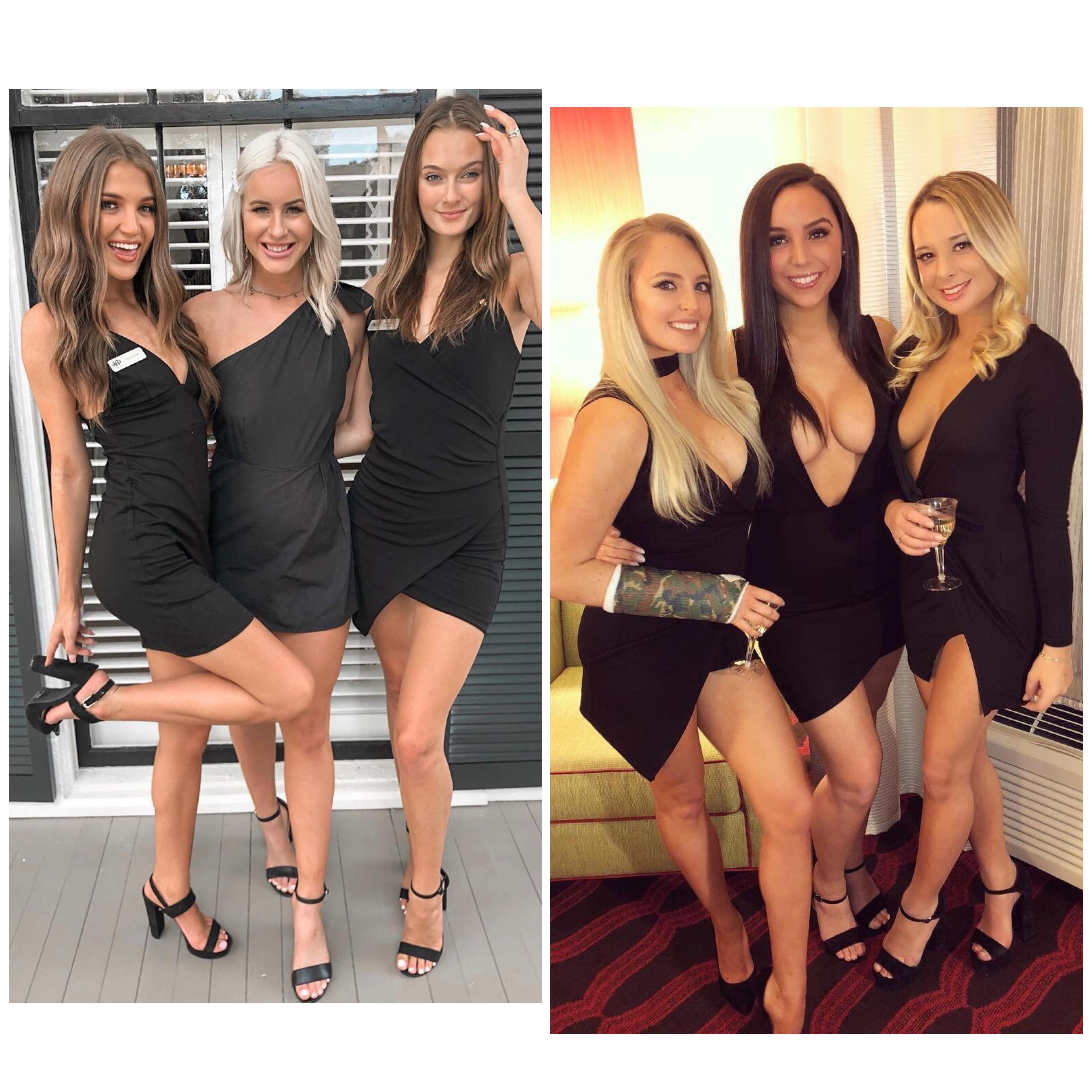 A group of little black dresses | Scrolller