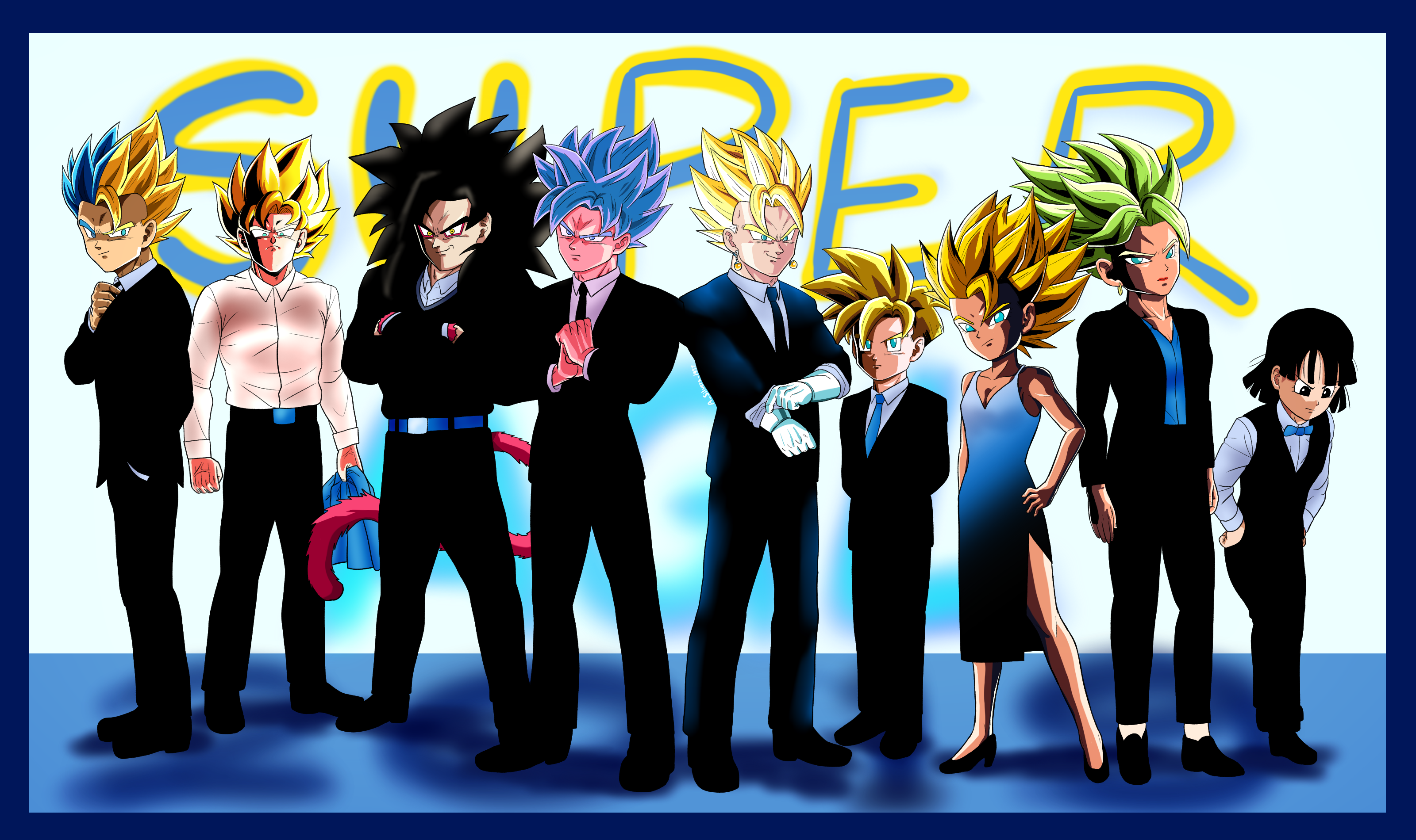 A Handsome Lineup of Today's Super AGL. | Scrolller