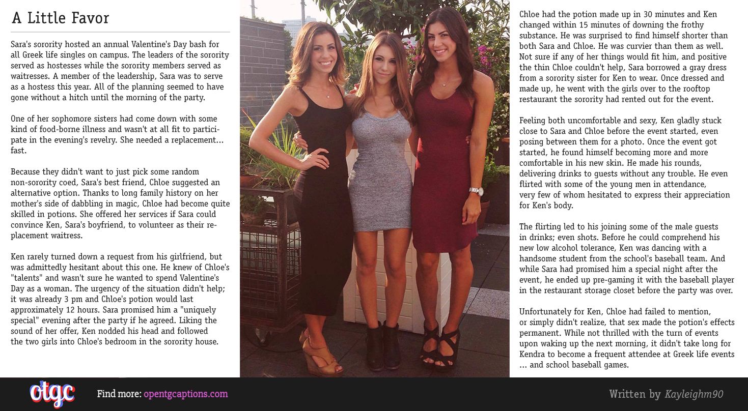 A Little Favor (TG caption by Kayleighm90) | Scrolller