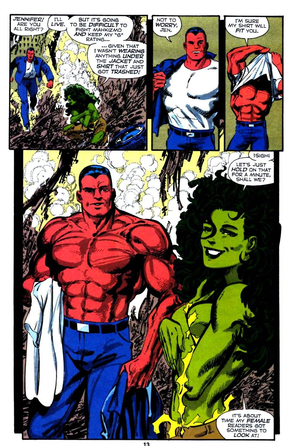 A little something for everyone [Sensational She-Hulk #38] | Scrolller