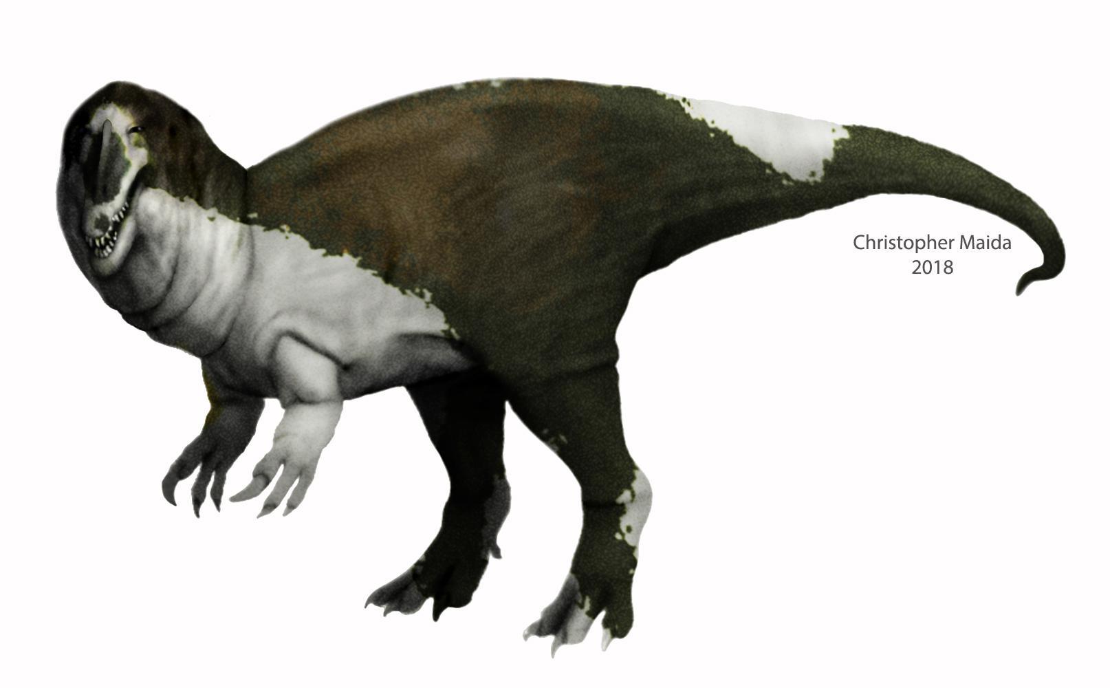 A mildly chunky Baryonyx inspired by Grizzly Bear hyperphagia ...