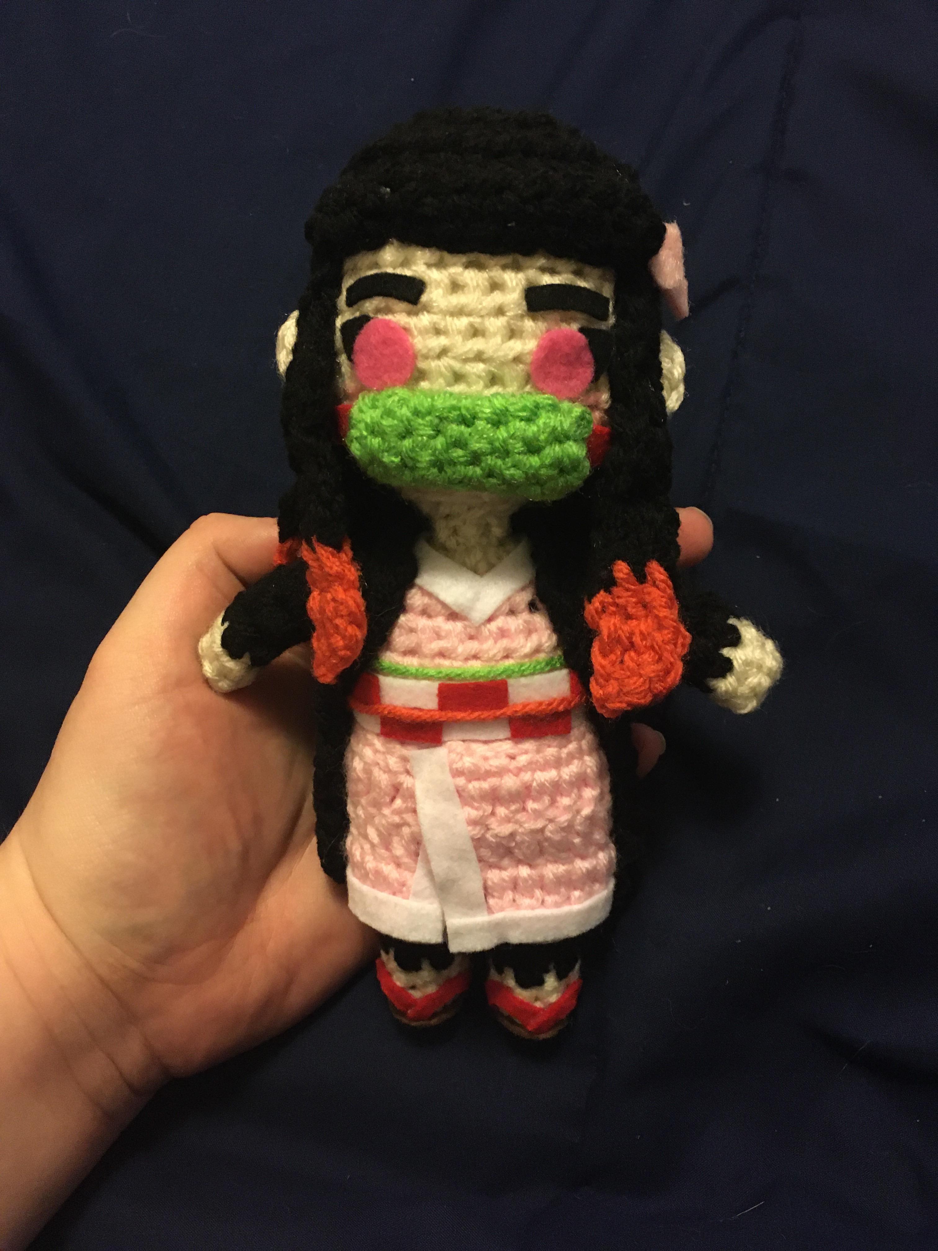 A Nezuko doll I got custom made | Scrolller