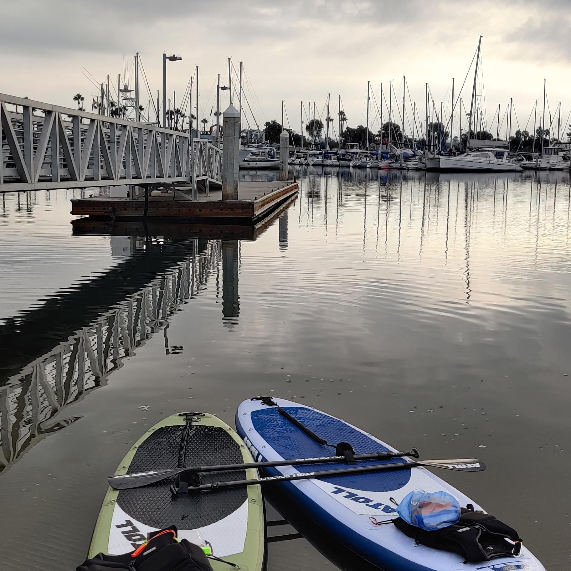 A nice 5 mile paddle in San Diego Bay! | Scrolller