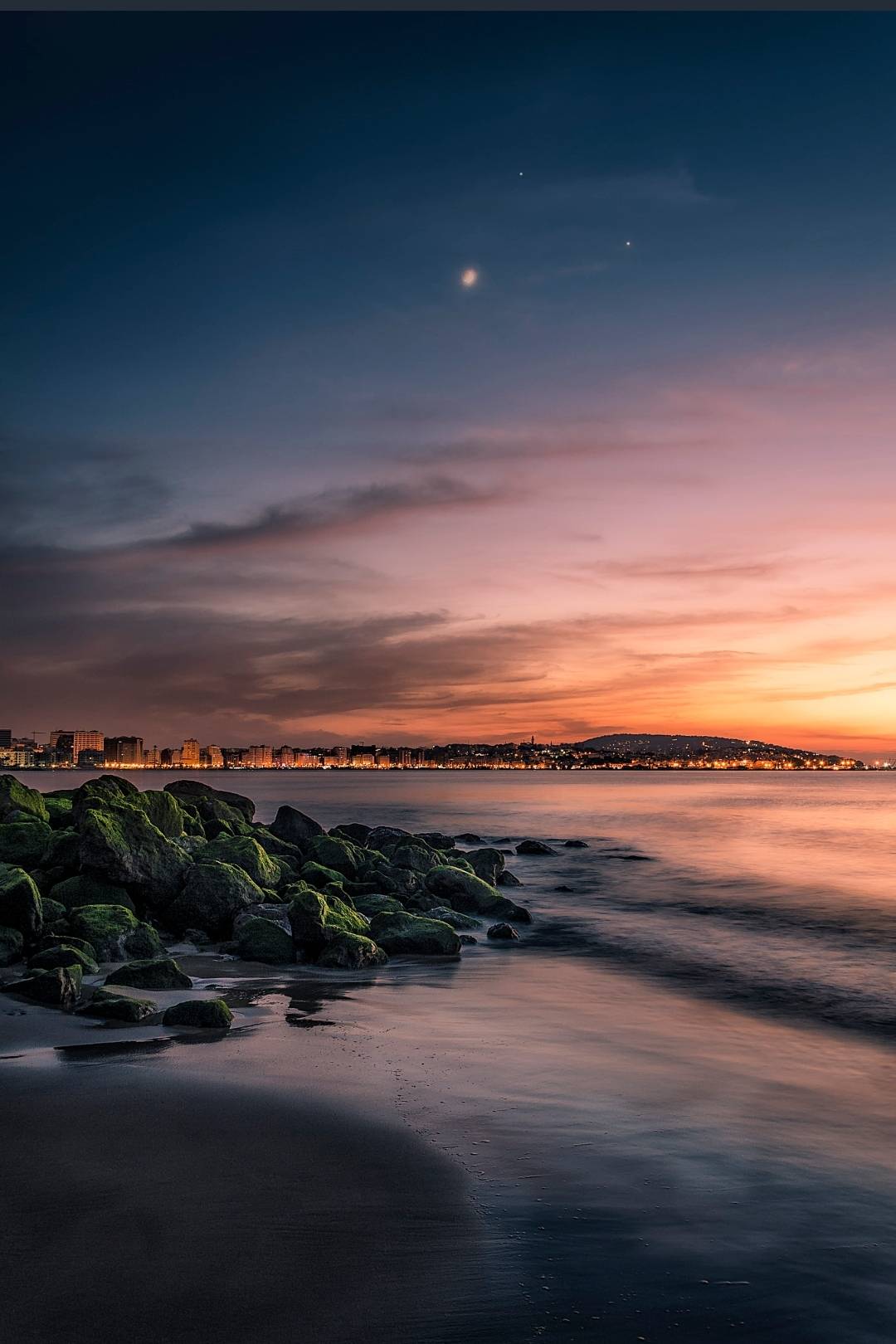 A pic of Tangier city during sunset. | Scrolller