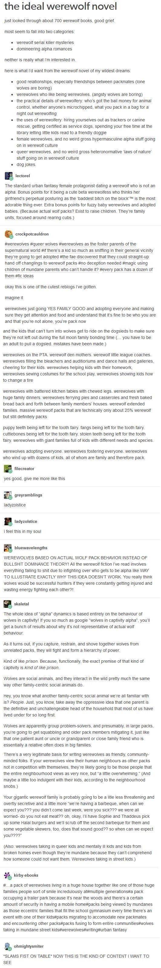 A Post About Werewolves. | Scrolller