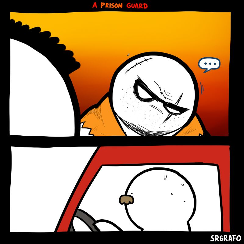 A prison guard [TEMPLATE] | Scrolller