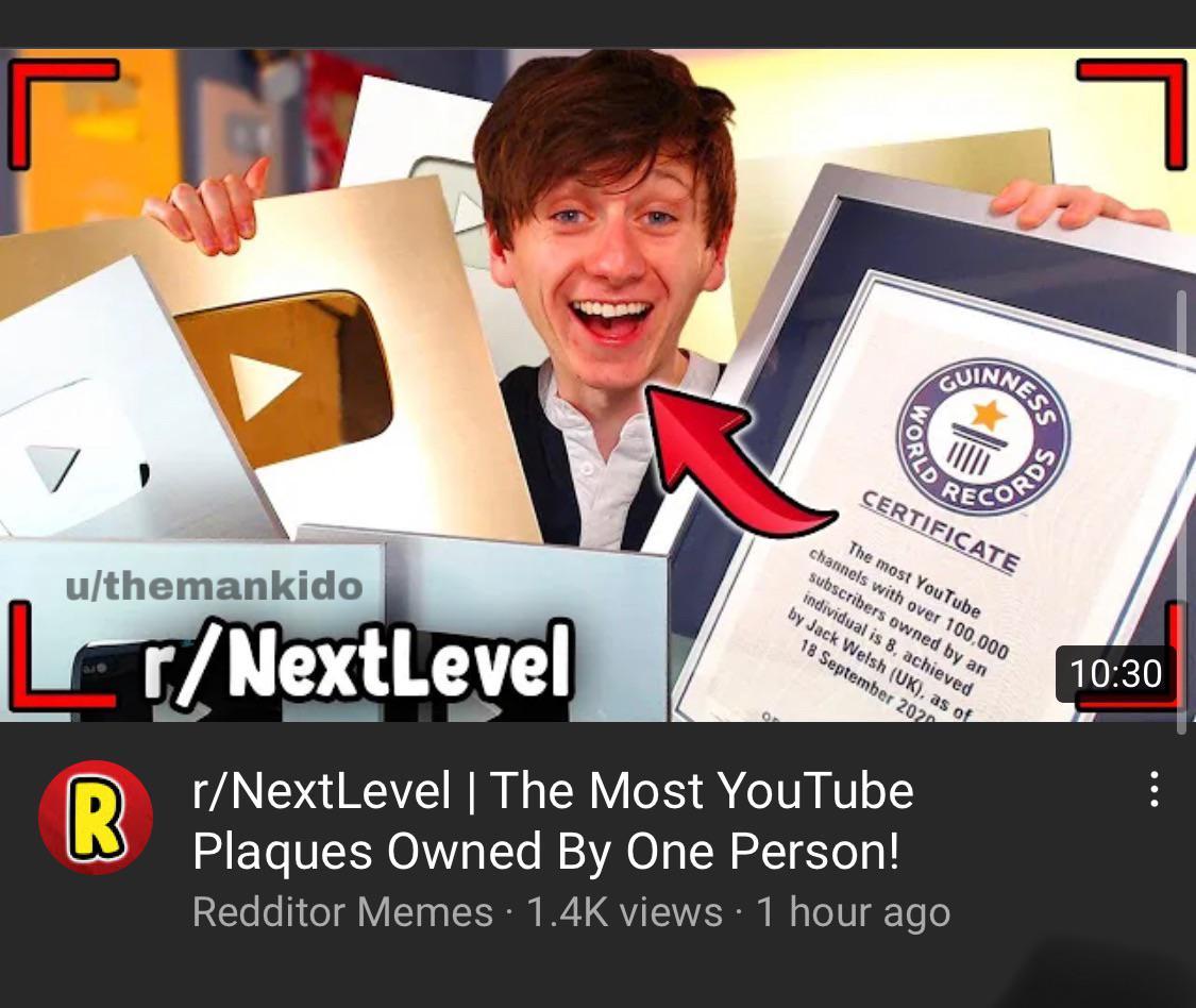 A Reddit youtuber used you for clickbait Jack. | Scrolller