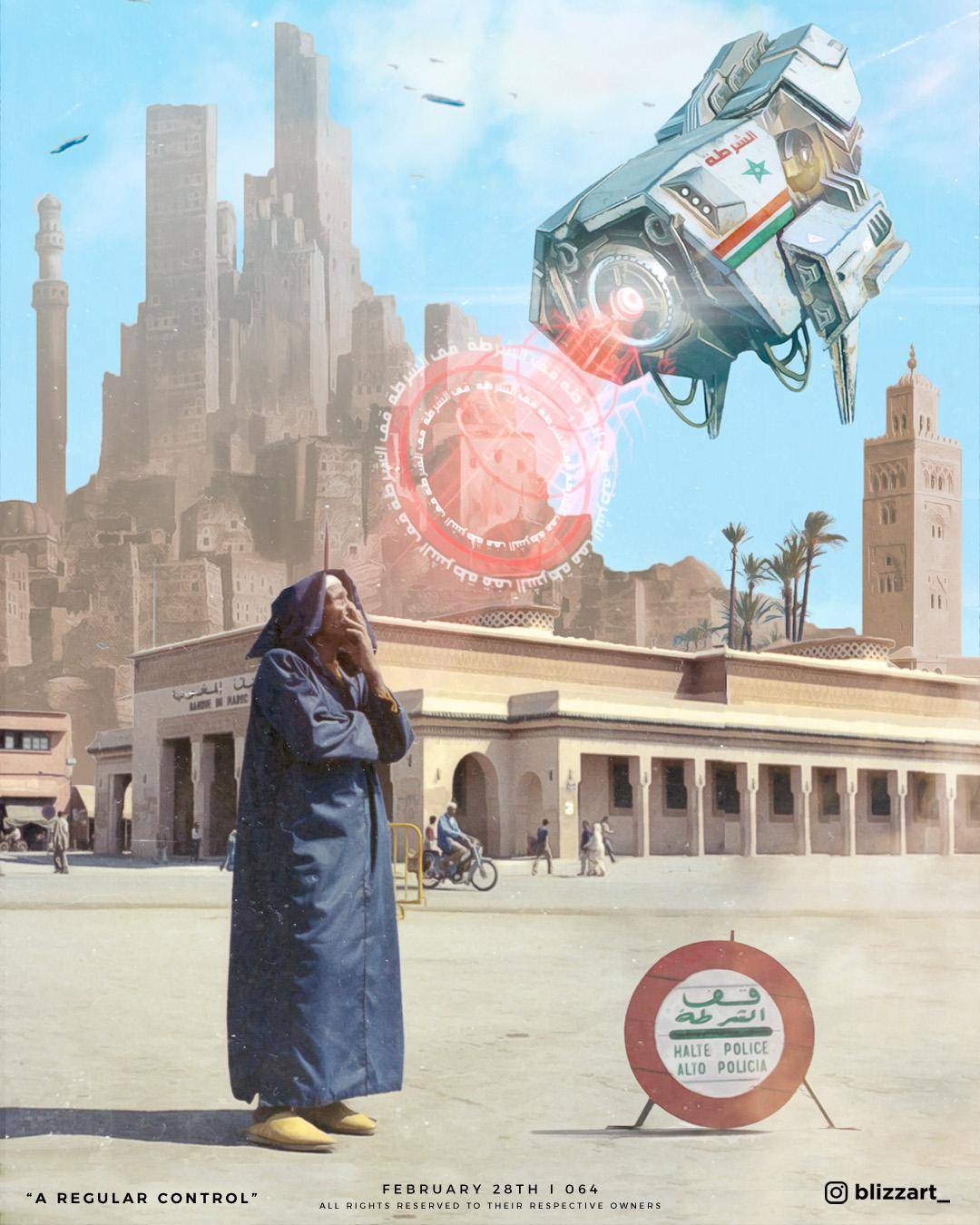 A regular control in Marrakech, Morocco | Scrolller