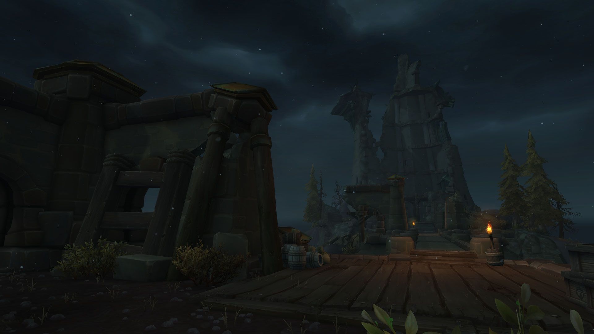 A ruined tower | Scrolller