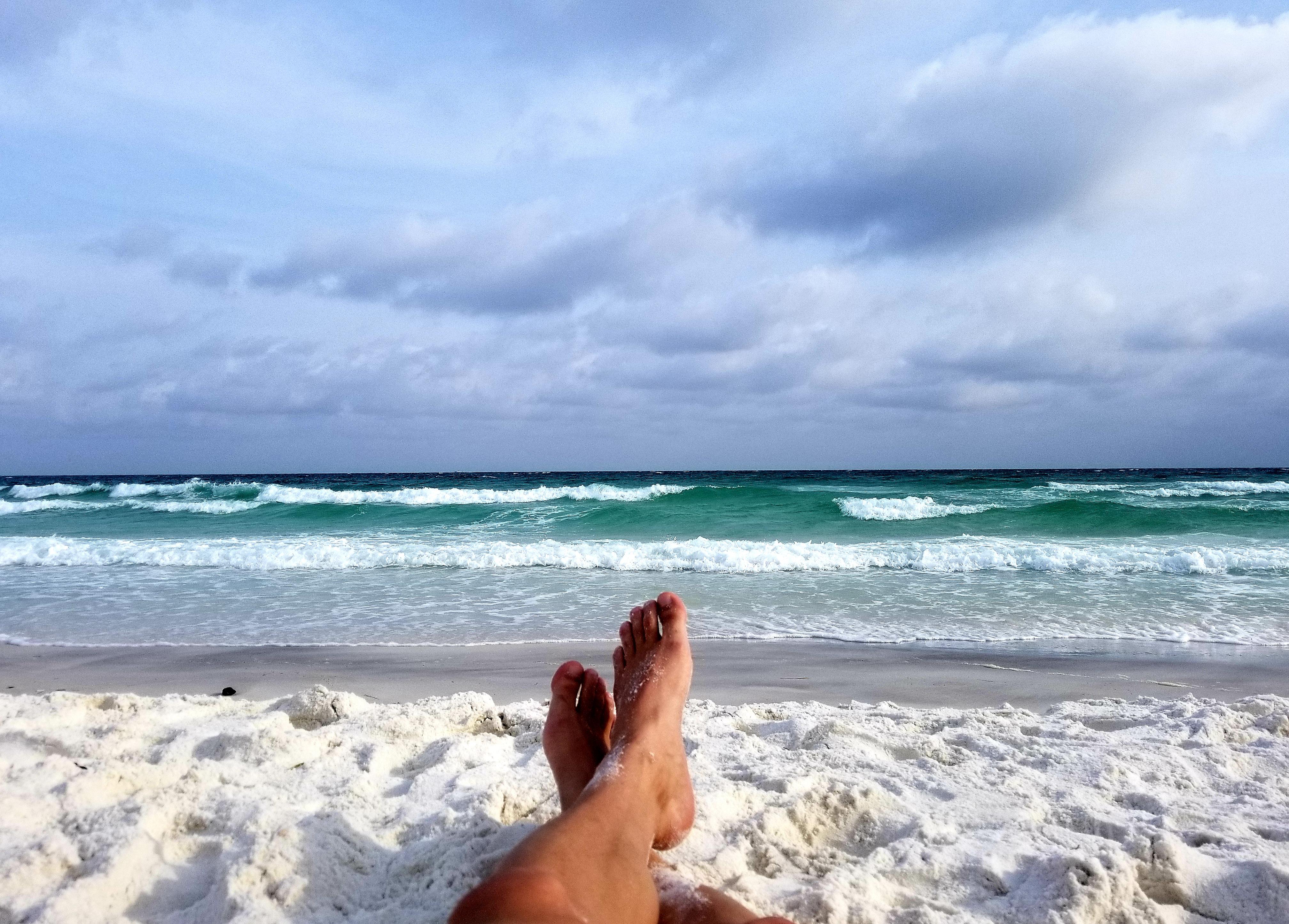 A secluded little spot all to myself for some naked salt therapy 👣 | Scrolller