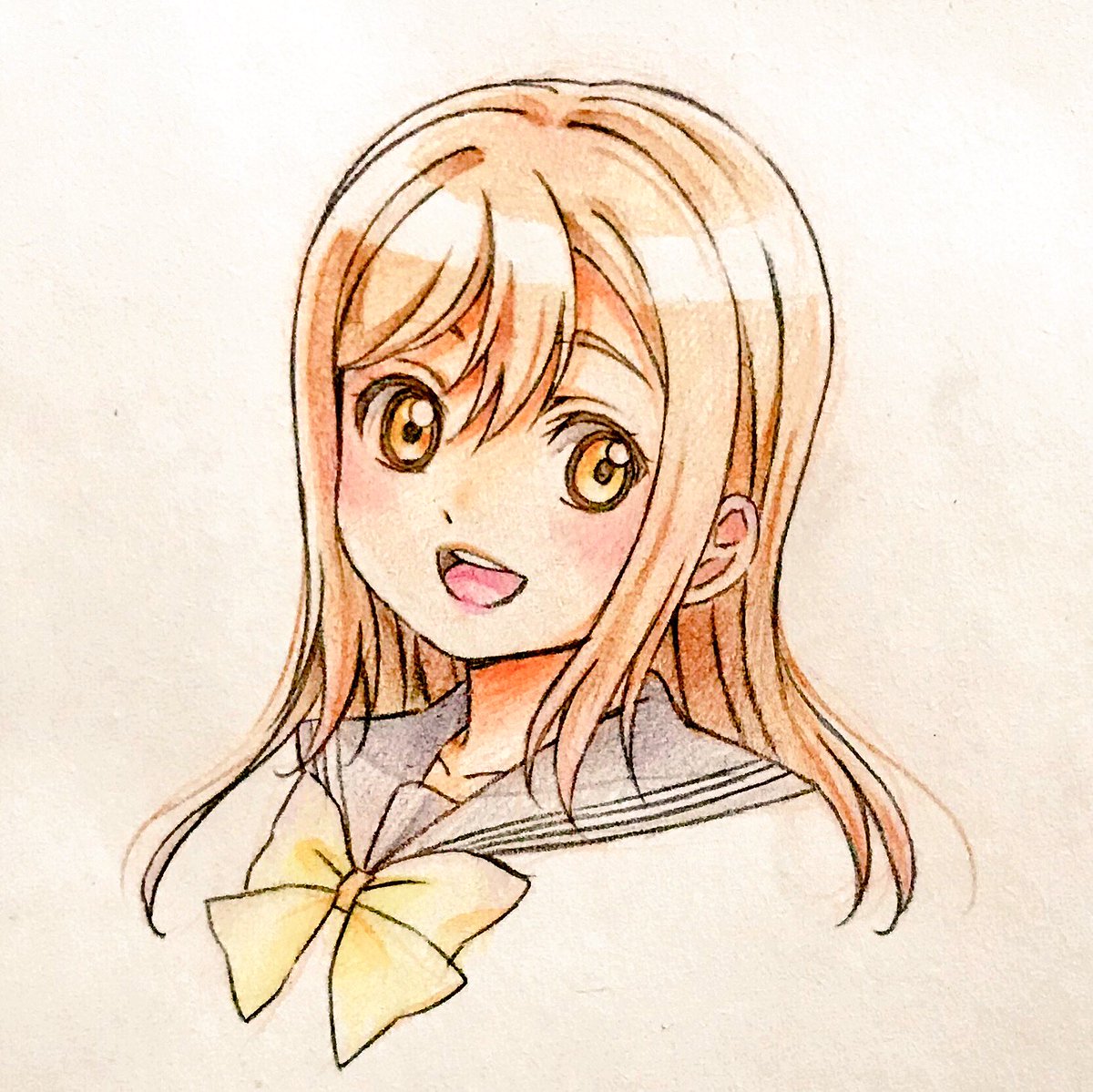 A Sketch of Hanamaru | Scrolller
