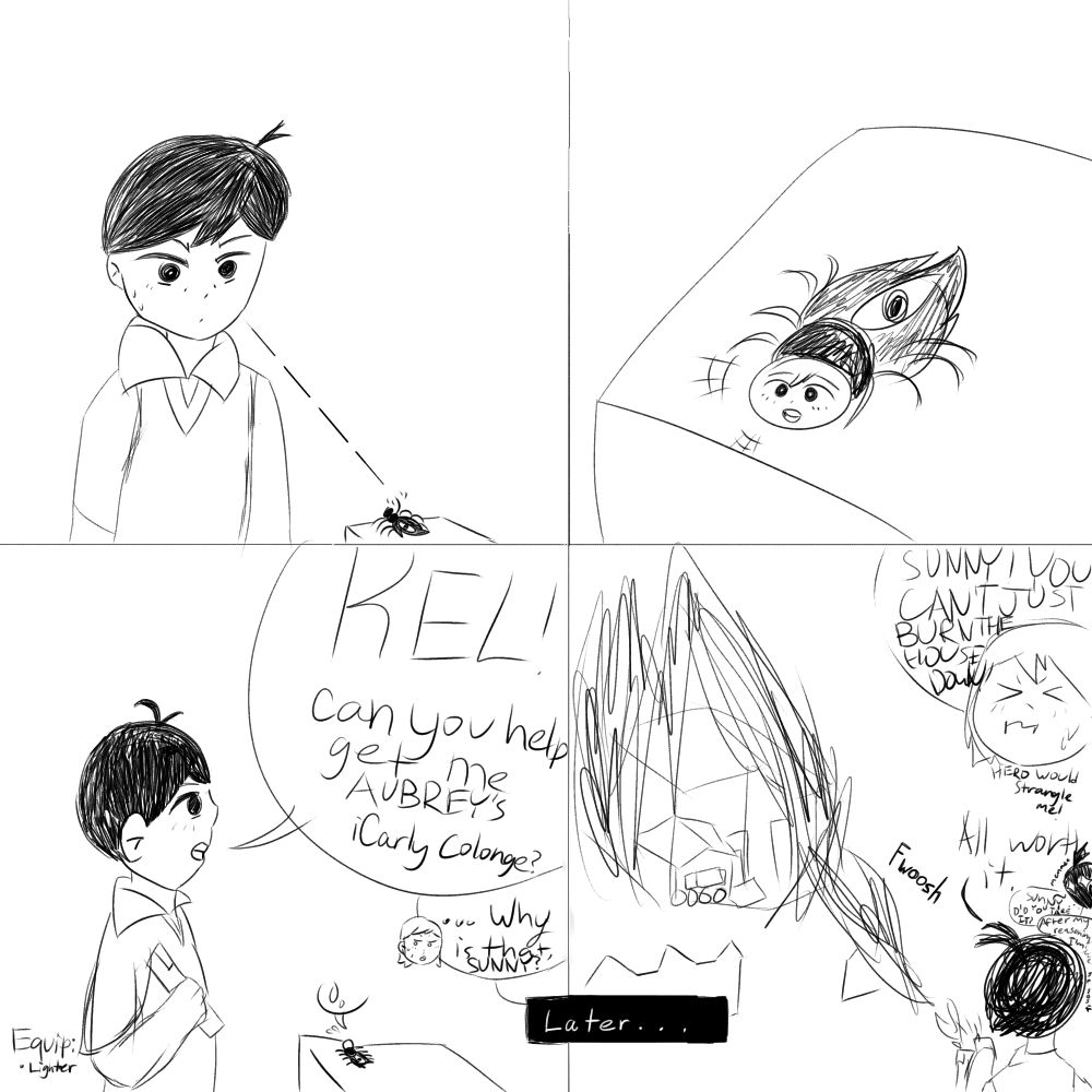 A small little trashpost. (comic, kinda spoiler-ish, but not really?) | Scrolller