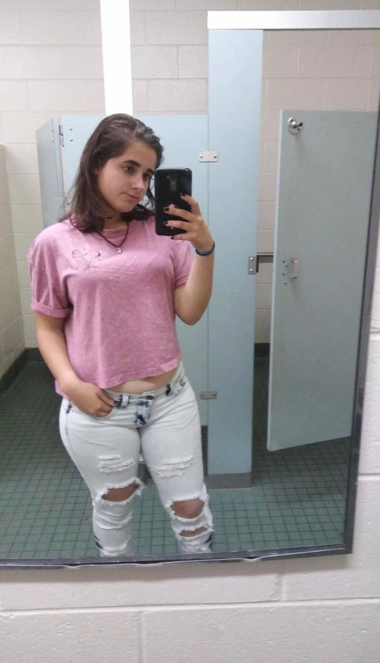 A small victory for me was finally being comfortable going out and showing off my tum a bit, I ...