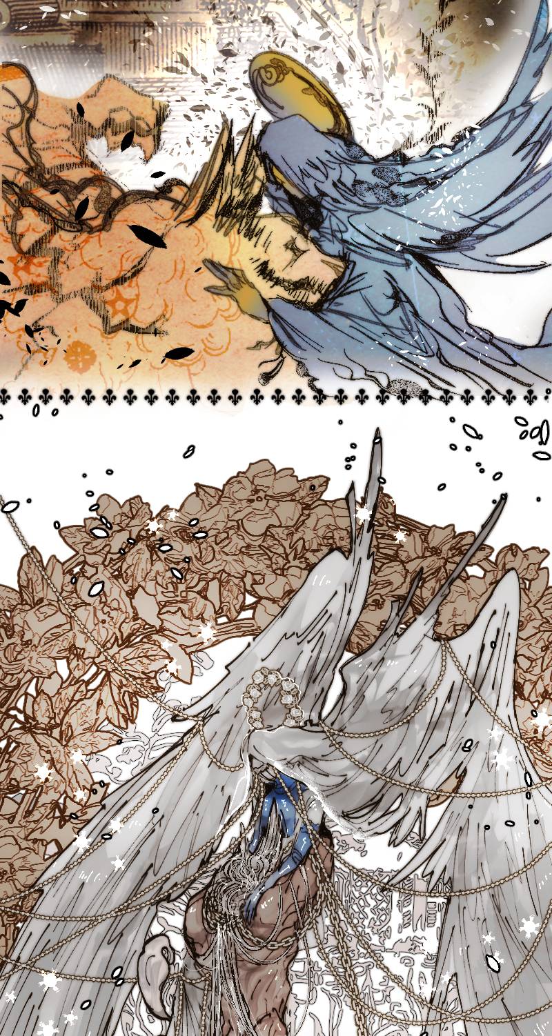 a snippet from fairytale sequence on my webtoon, Voreplay (Tuesday update, link on discussion ...