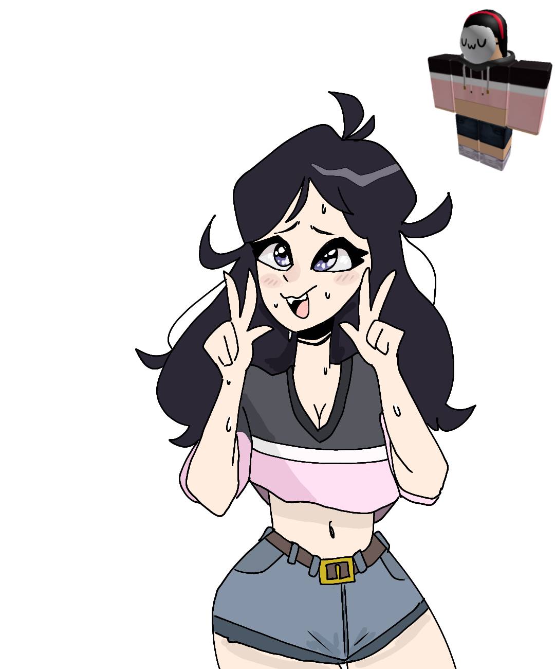A Totally Wholesome Drawing Of A Friend Scrolller