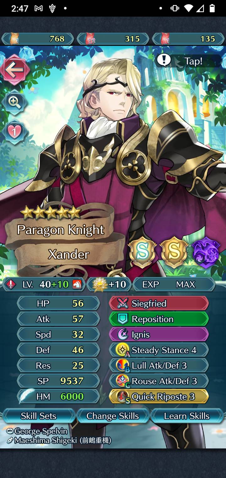 A true prince of nohr. Powerful tank for defense only. | Scrolller
