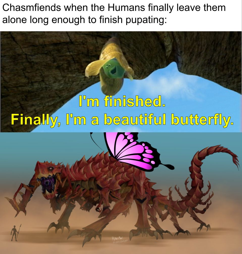 A truly terrifying metamorphosis | Scrolller